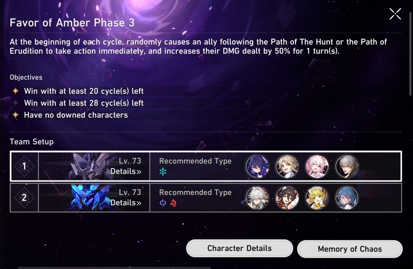 Memory of Chaos Guide Honkai: Star Rail | HoYoLAB
