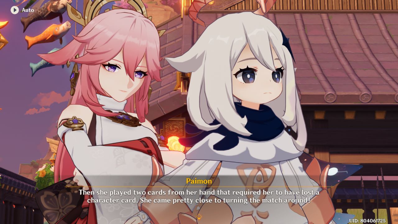 she's behind you paimon Genshin Impact | HoYoLAB