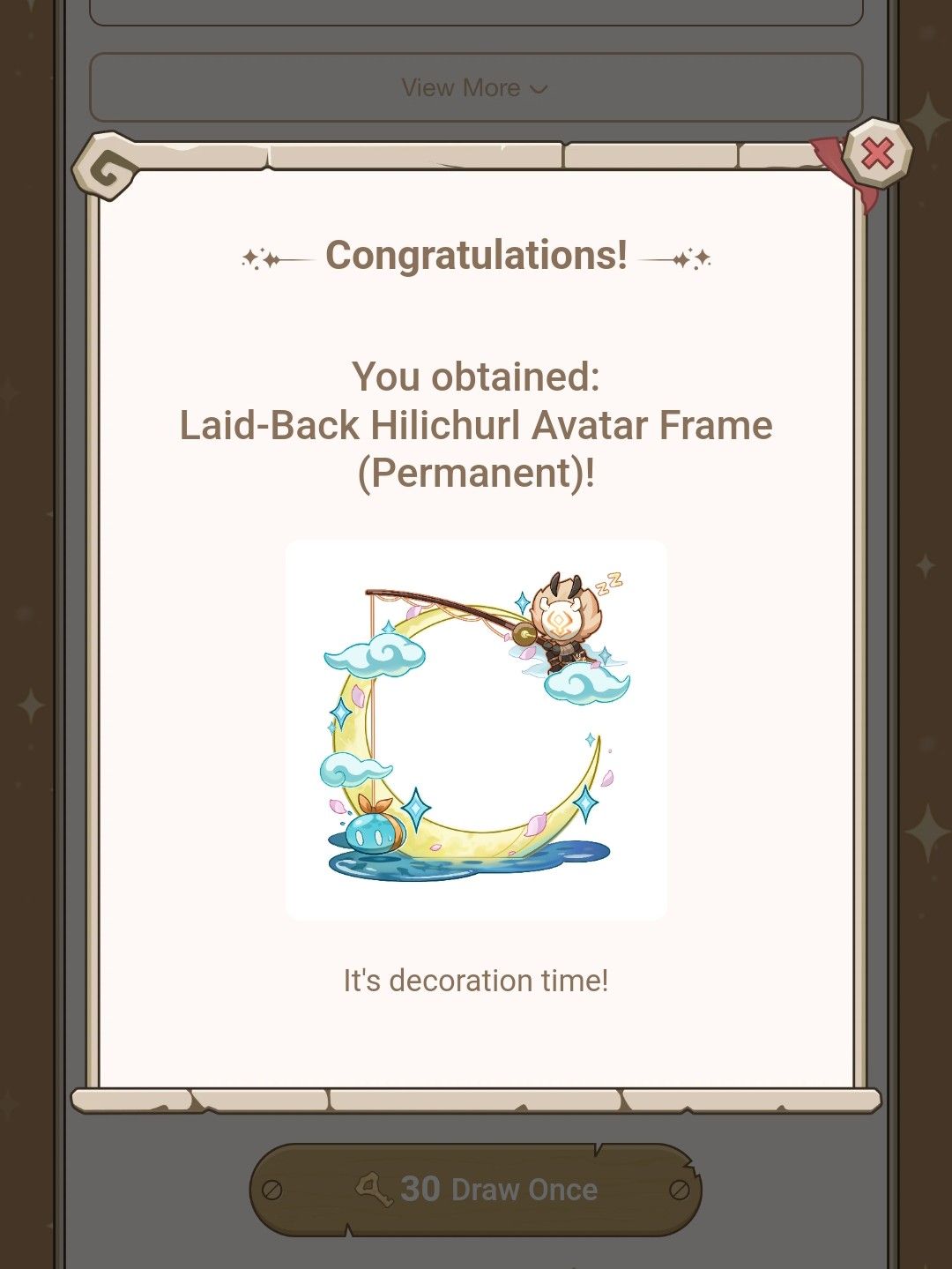 avatar frame Genshin Impact | HoYoLAB