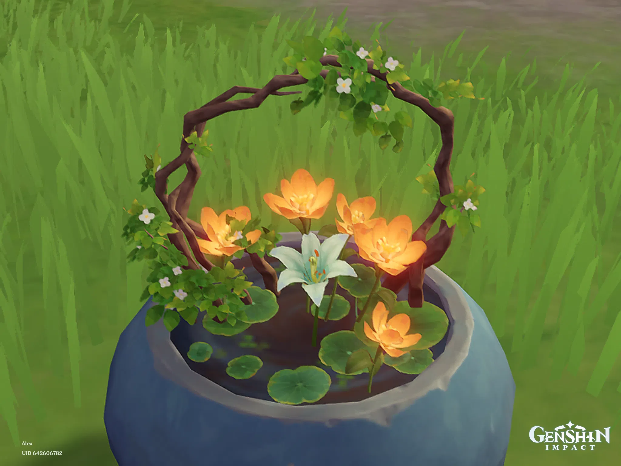 I made some floral arrangements 👉👈 Genshin Impact | HoYoLAB