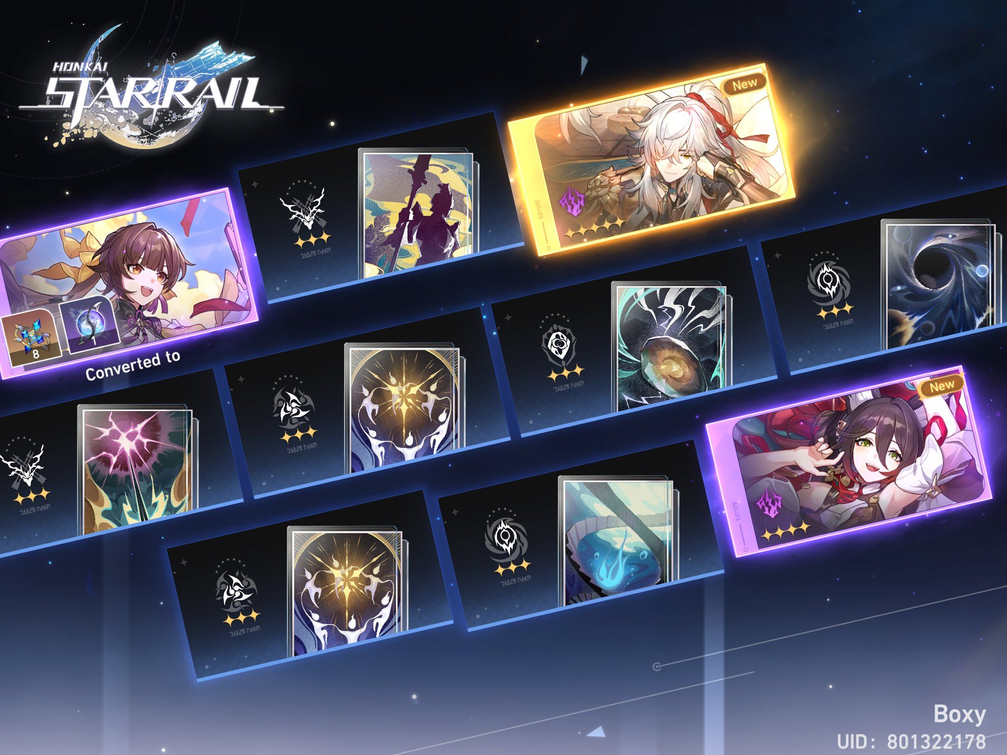 I got the whole banner on a 10-pull Honkai: Star Rail | HoYoLAB