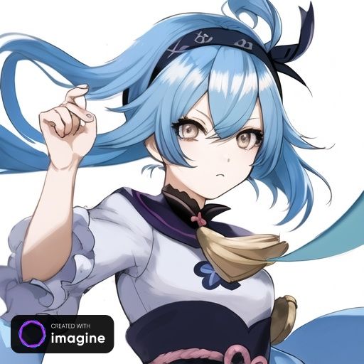 Eula ai art attempt Genshin Impact | HoYoLAB