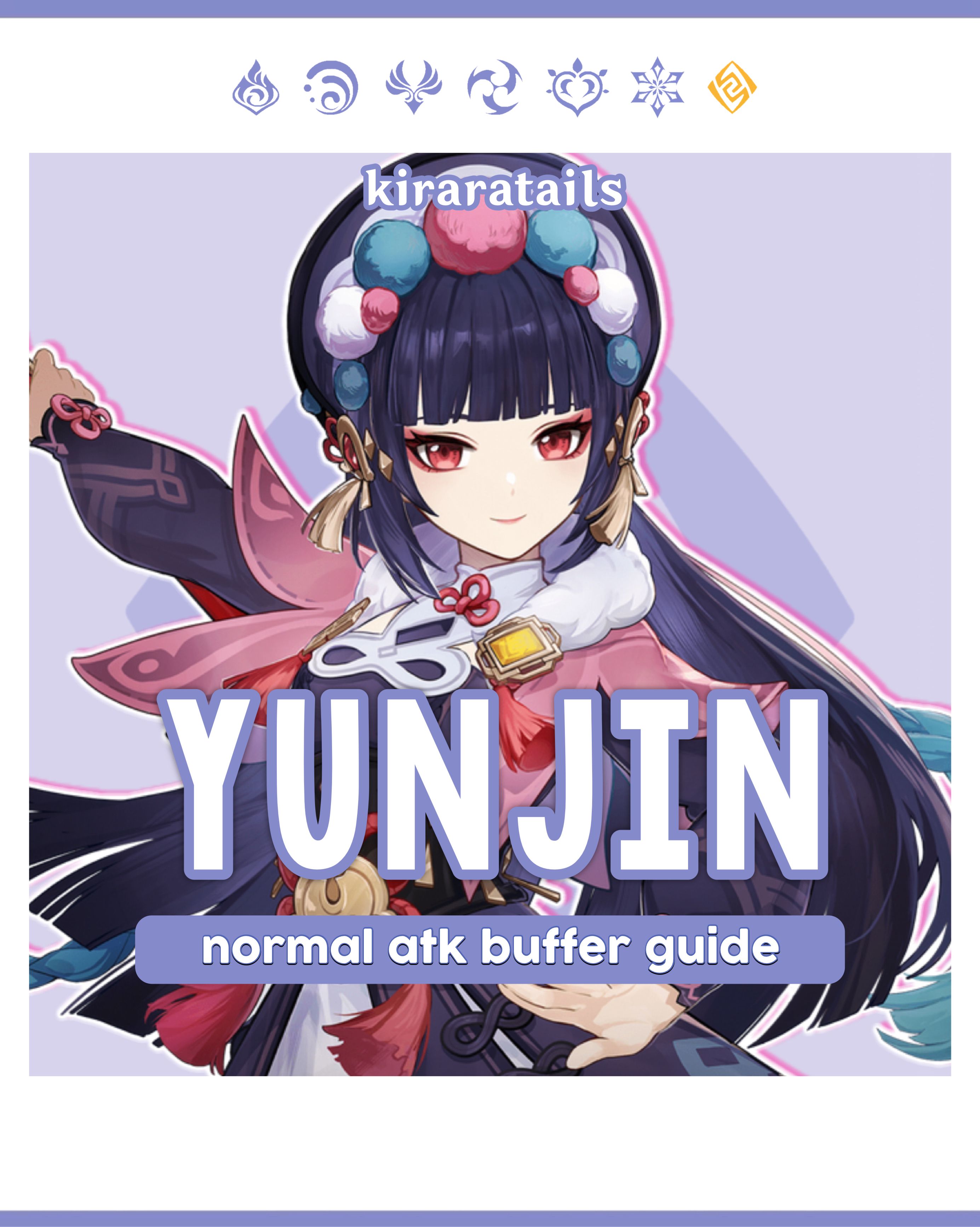 [3.7] YUNJIN NORMAL ATK BUFFER GUIDE Genshin Impact | HoYoLAB