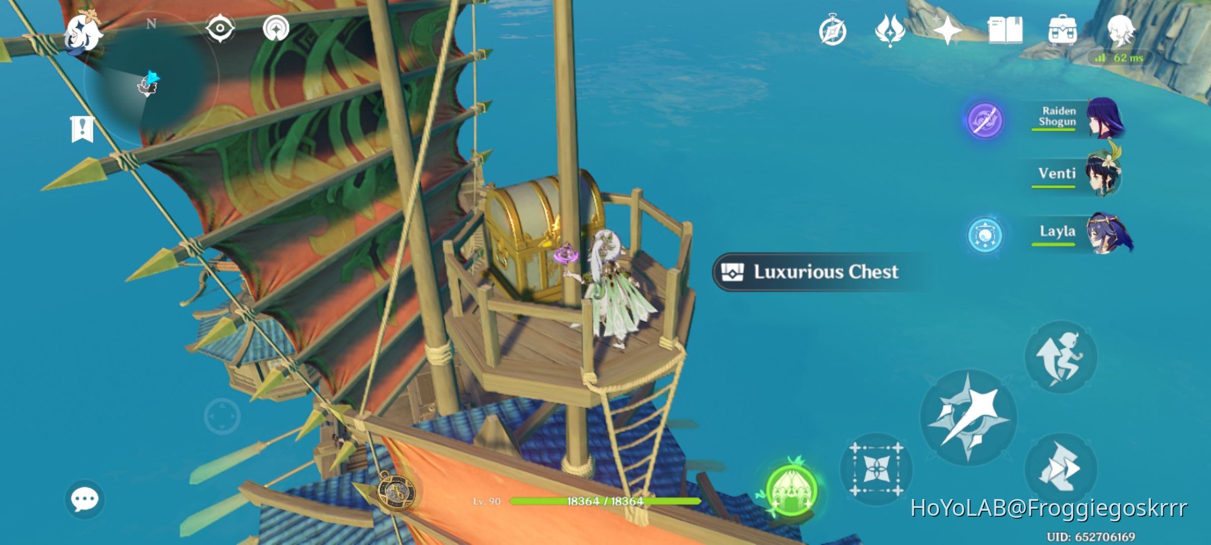 Chest location on Beidou's ship Genshin Impact | HoYoLAB