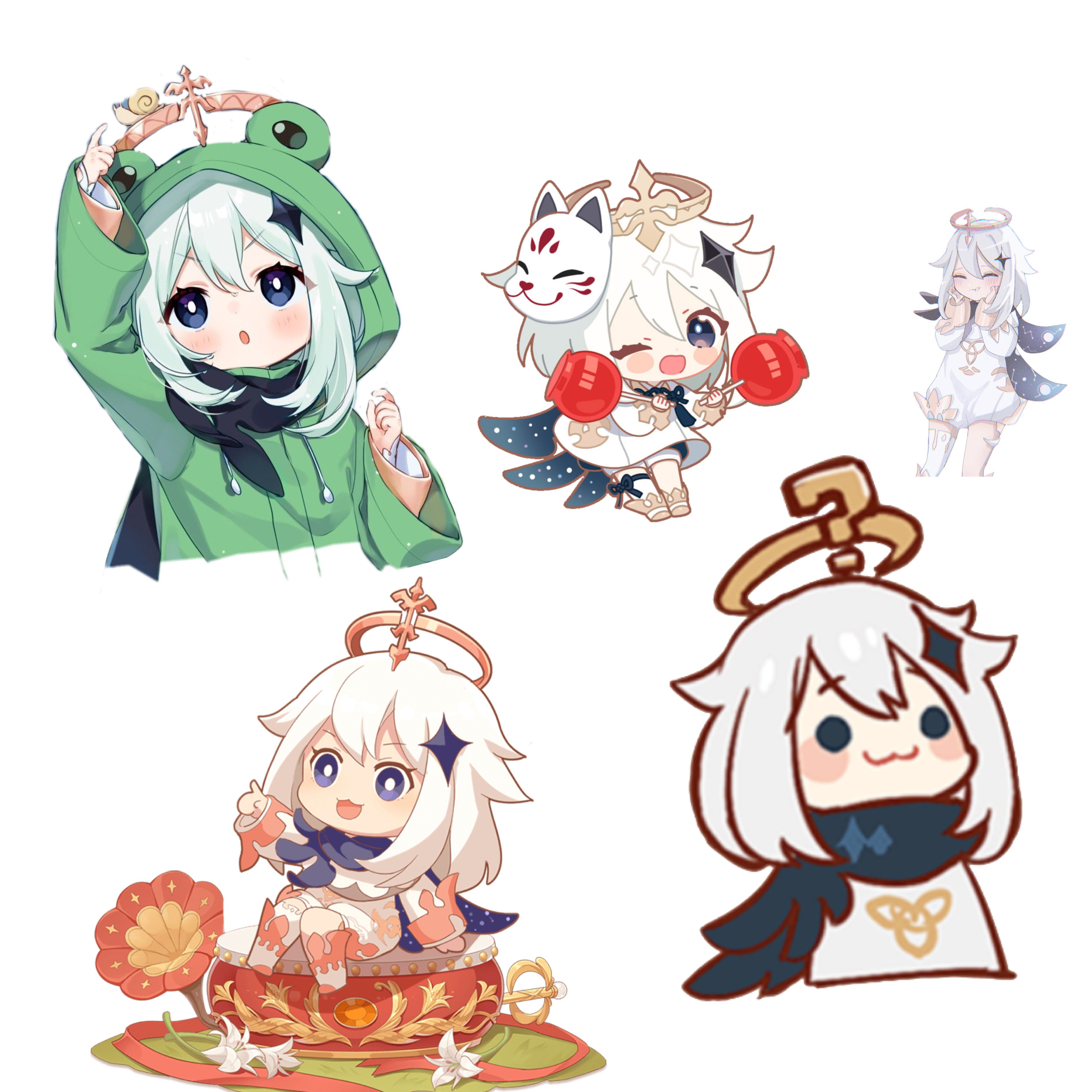 Cute paimons i found on Picsart Genshin Impact | HoYoLAB