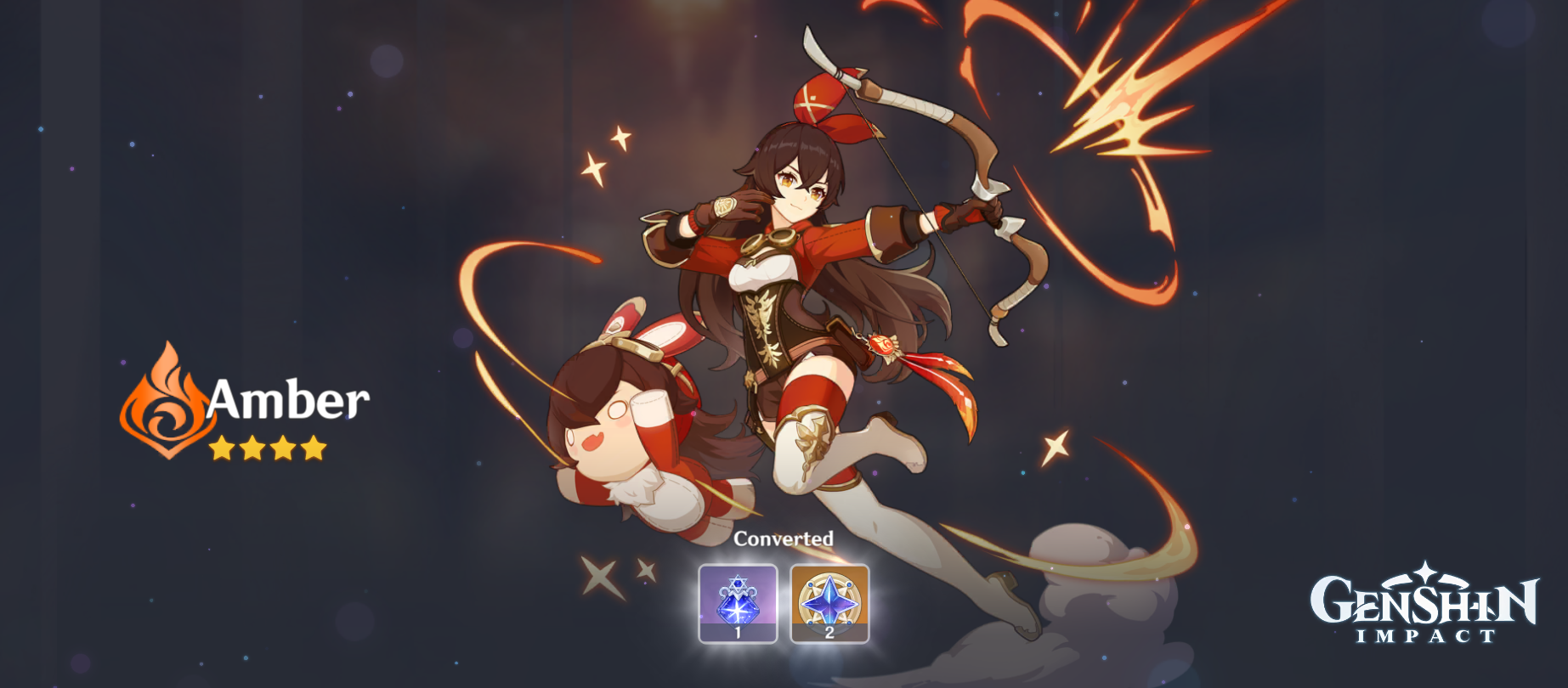 C1 Amber ;-; please no more bows Genshin Impact | HoYoLAB