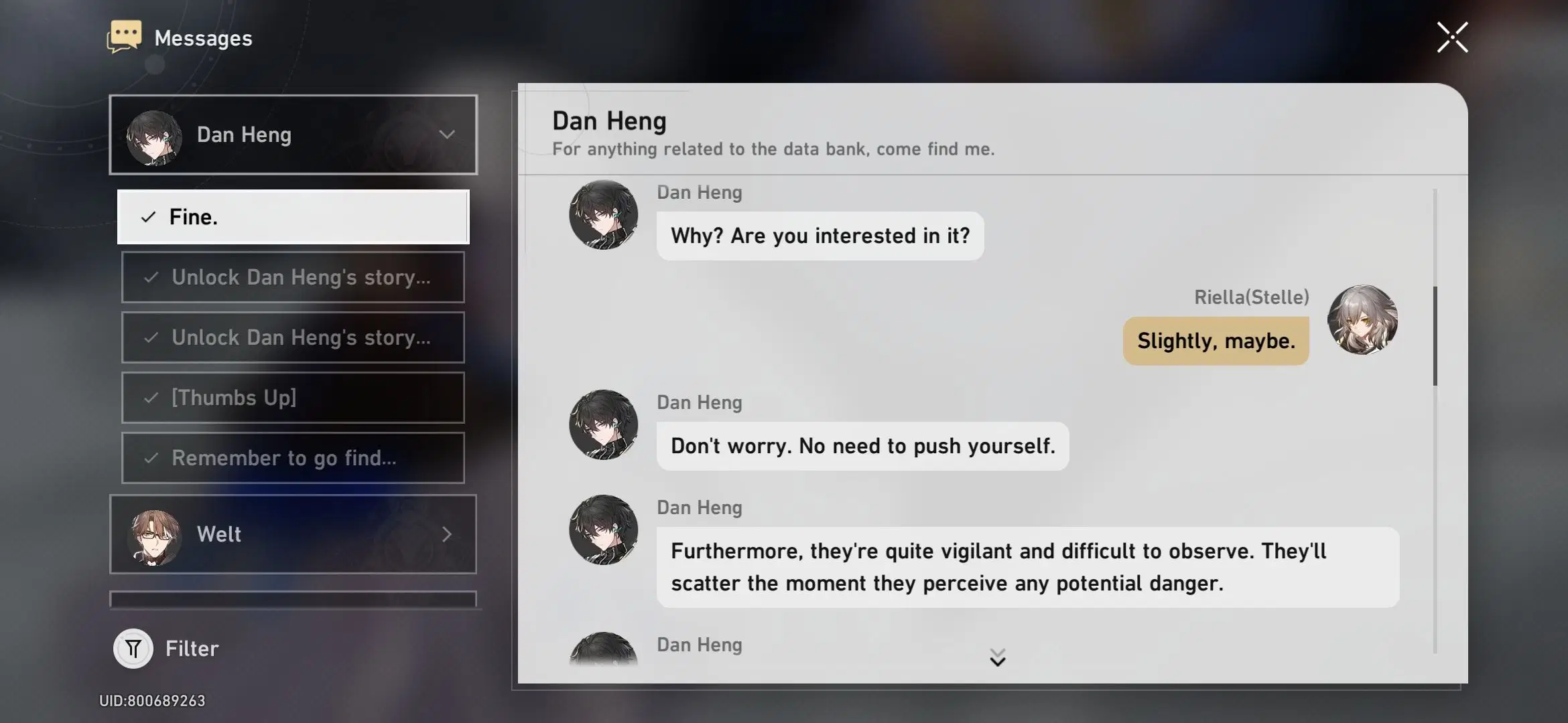 Stelle X Dan Heng Honkai: Star Rail | HoYoLAB