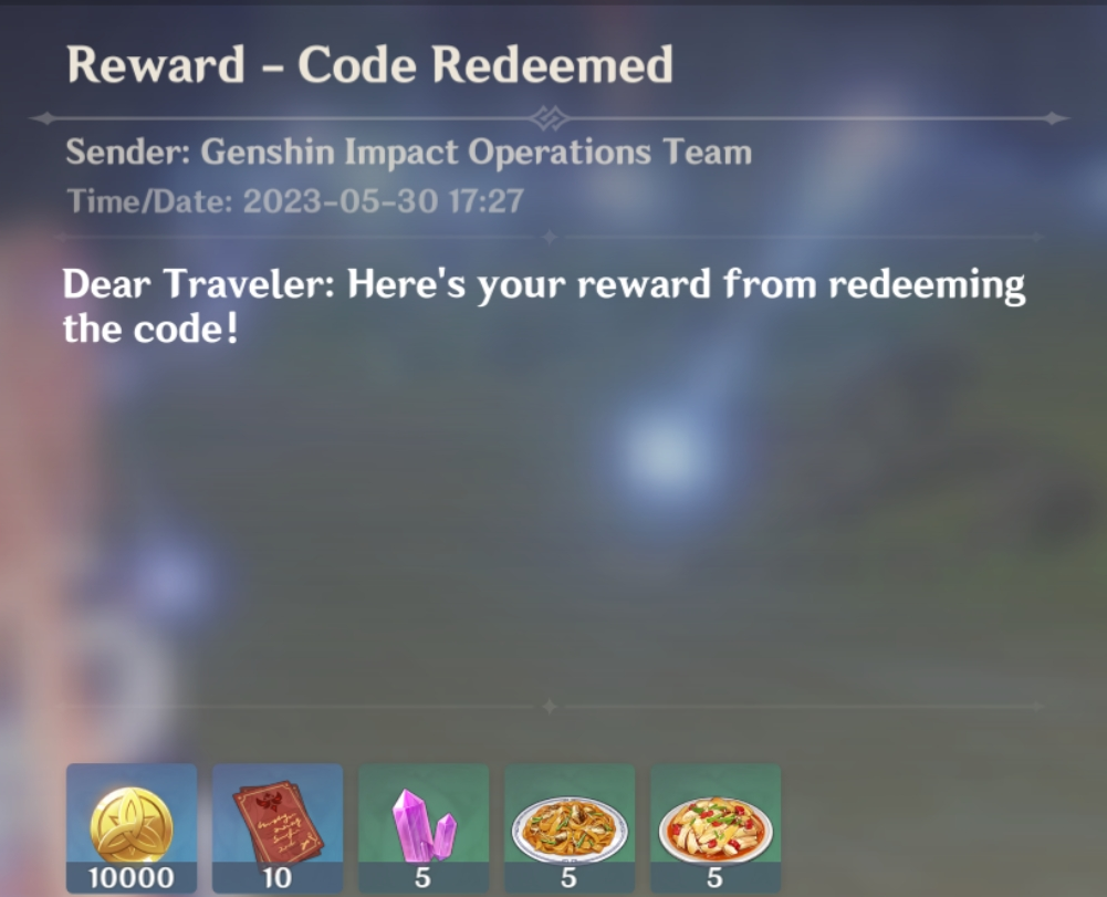 some mora redemption code and some supply Genshin Impact | HoYoLAB