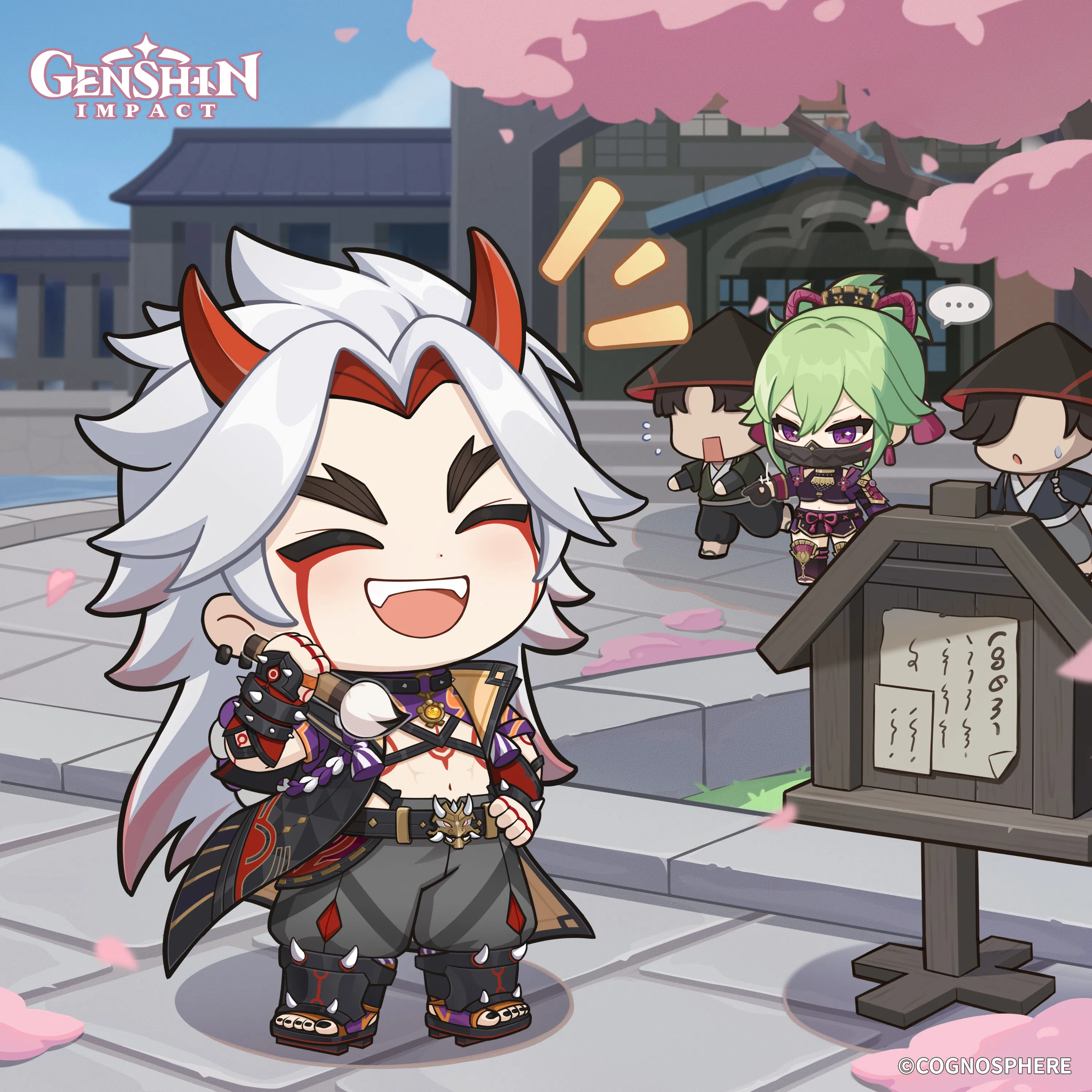 Happy Birthday Arataki Itto Genshin Impact Hoyolab