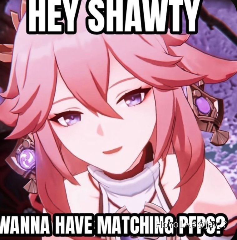 Ask someone to match pfps w/ you like this: Genshin Impact | HoYoLAB