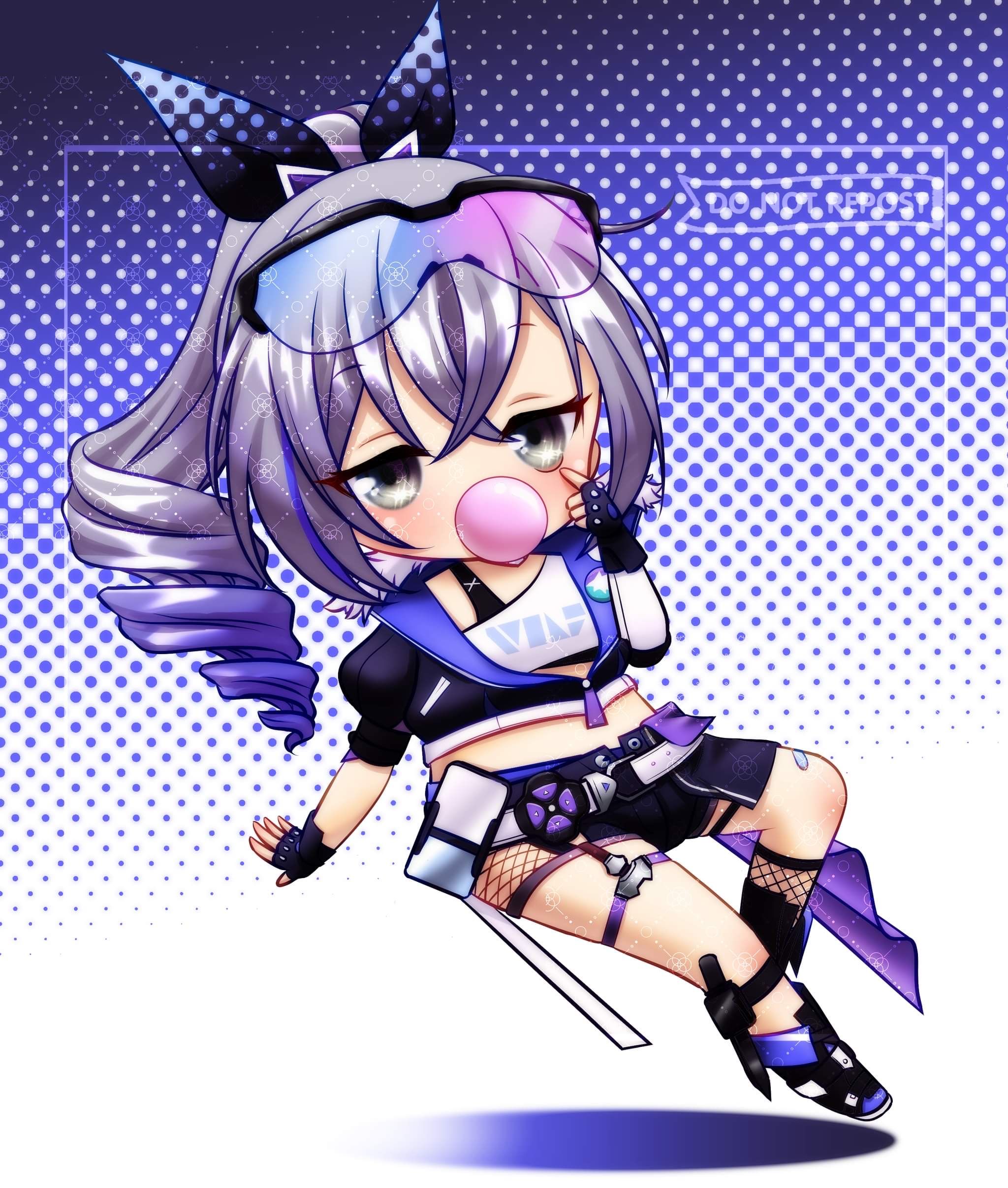 Chibi Fanart of Silver Wolf Honkai: Star Rail | HoYoLAB