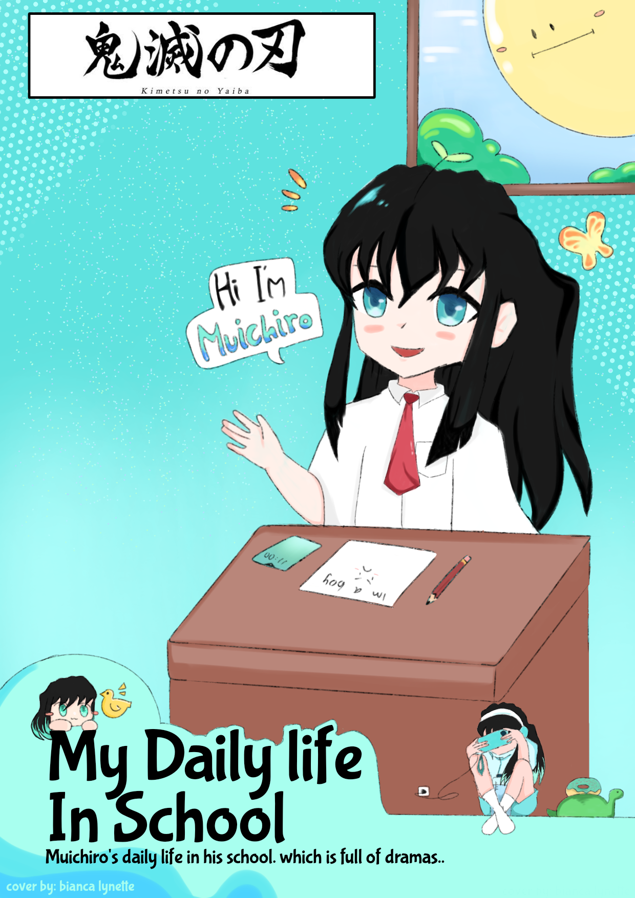 Muichiro Cover book 😨 Genshin Impact | HoYoLAB