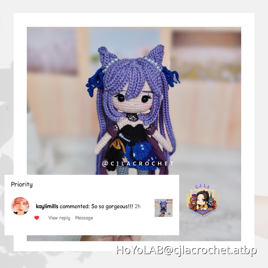 Miss Kayli Mills, English Va of Keqing noticed me on Ig 💜💜💜 Genshin Impact | HoYoLAB