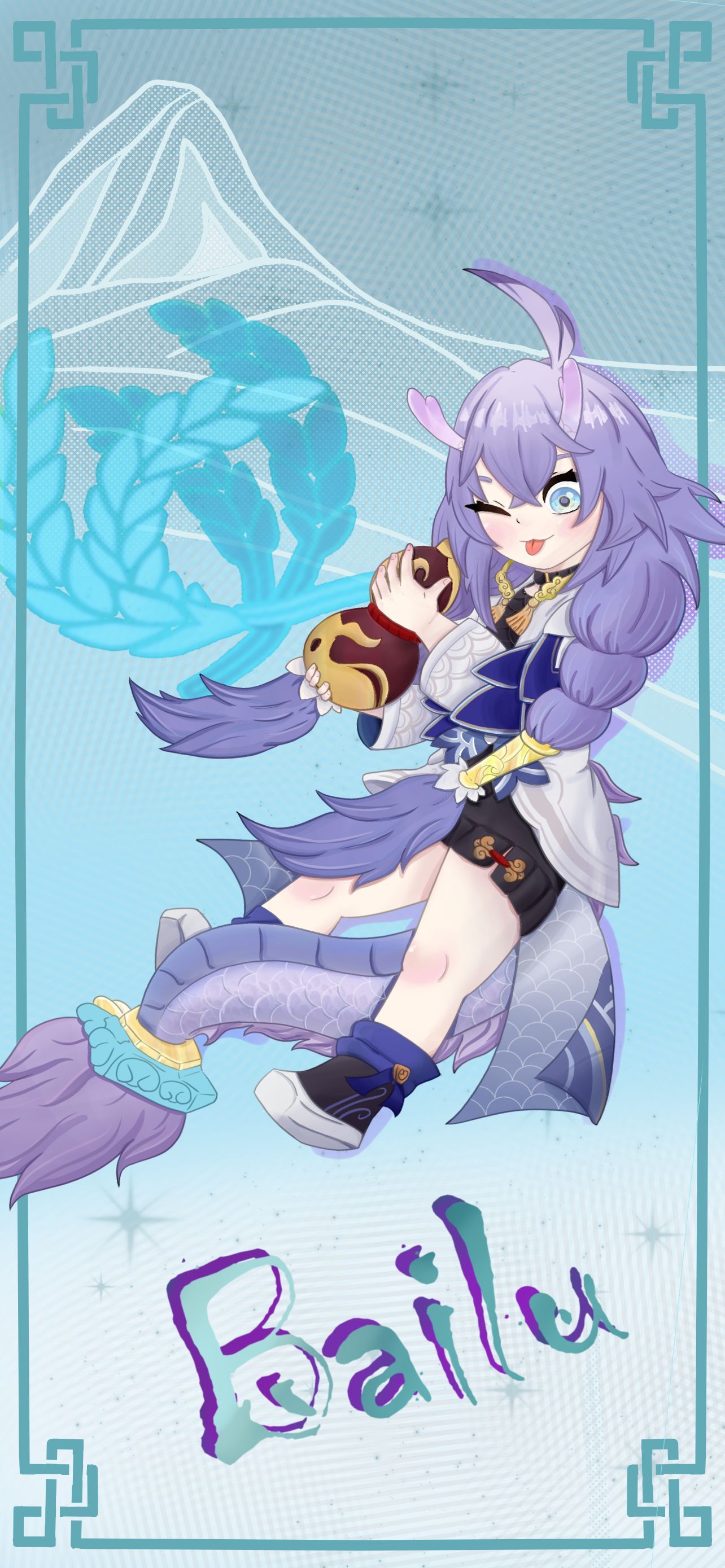 Wallpaper Bailu Honkai: Star Rail | HoYoLAB