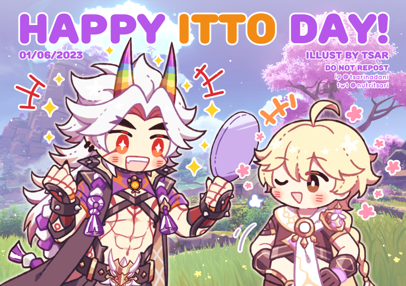 HAPPY ITTO DAY! Genshin Impact | HoYoLAB