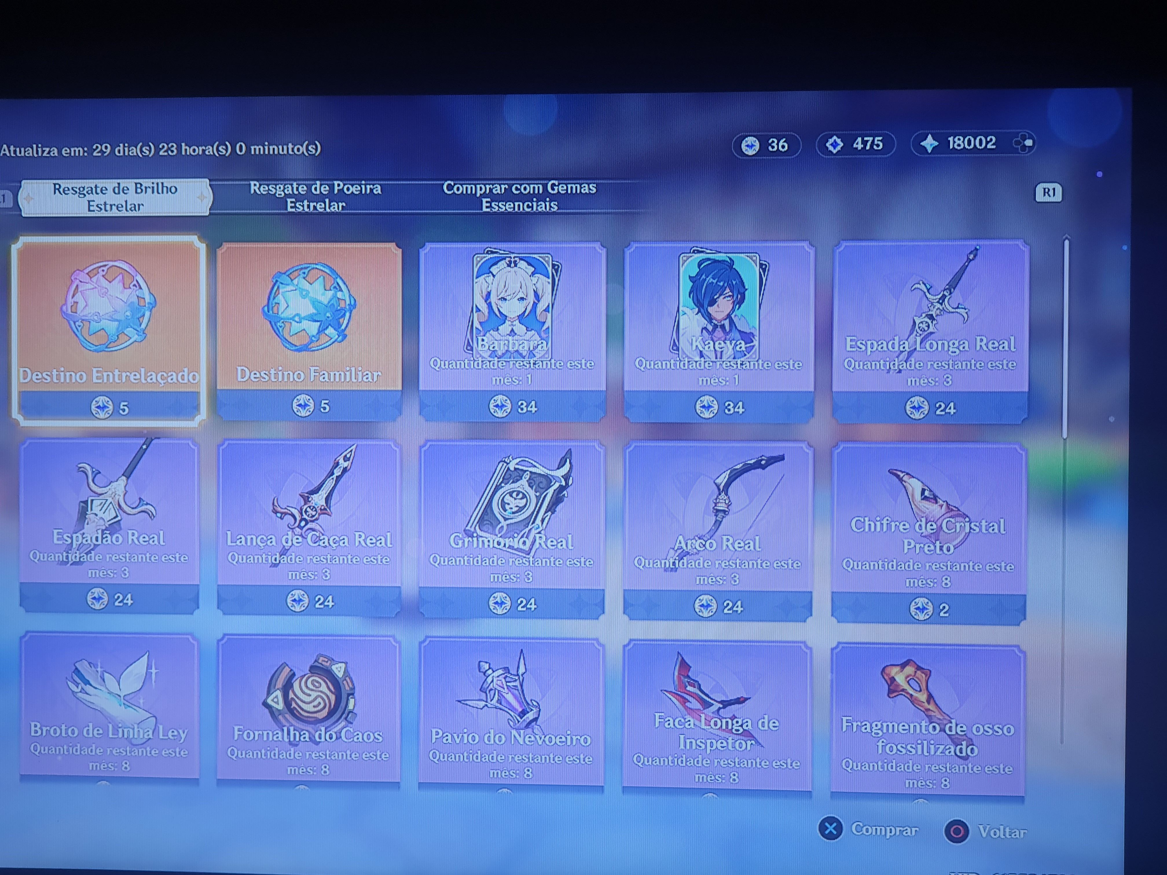 loja da Paimon resetou Genshin Impact | HoYoLAB