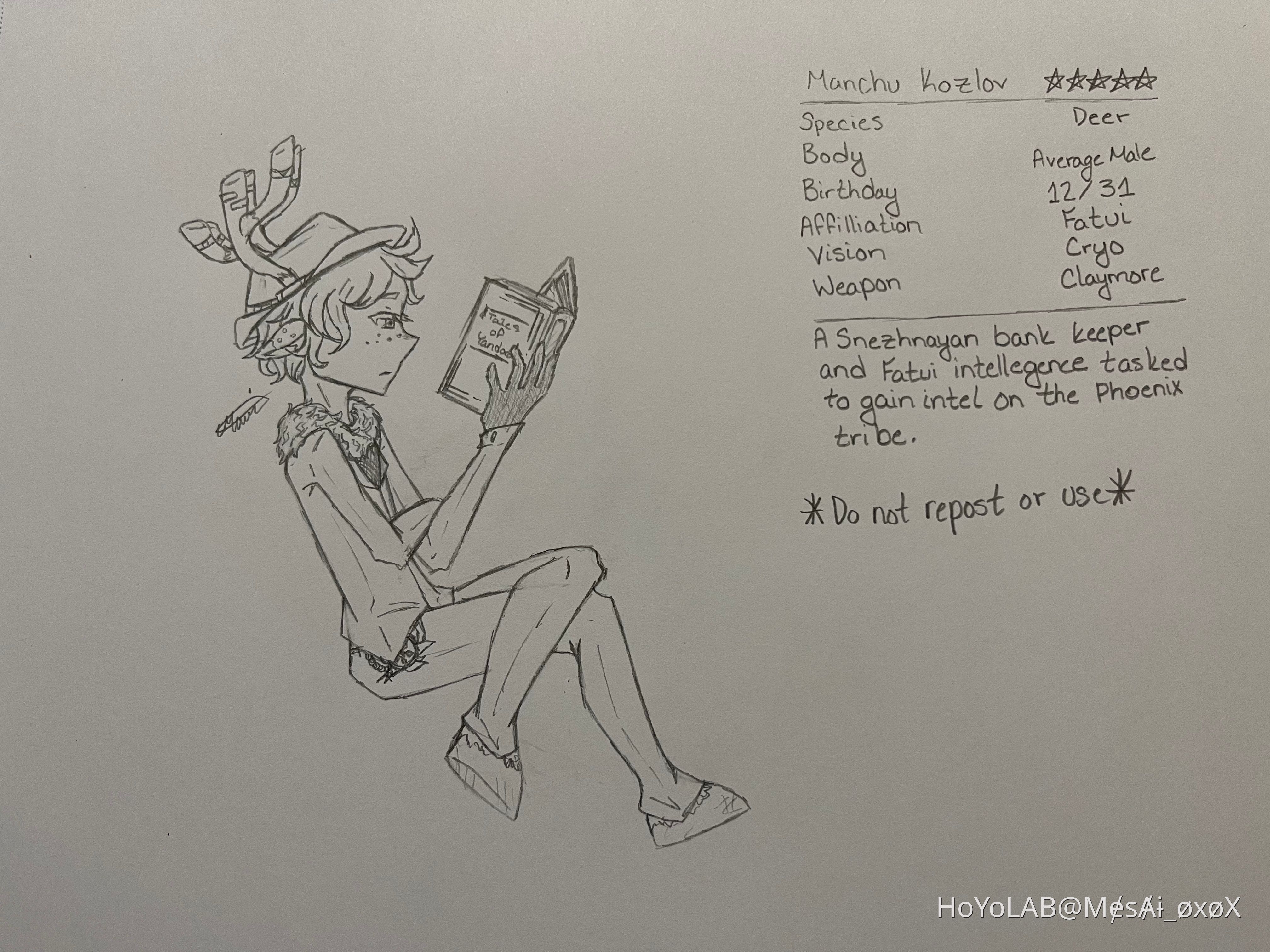 Manchu Kozlov - A Snezhnaya OC Genshin Impact | HoYoLAB