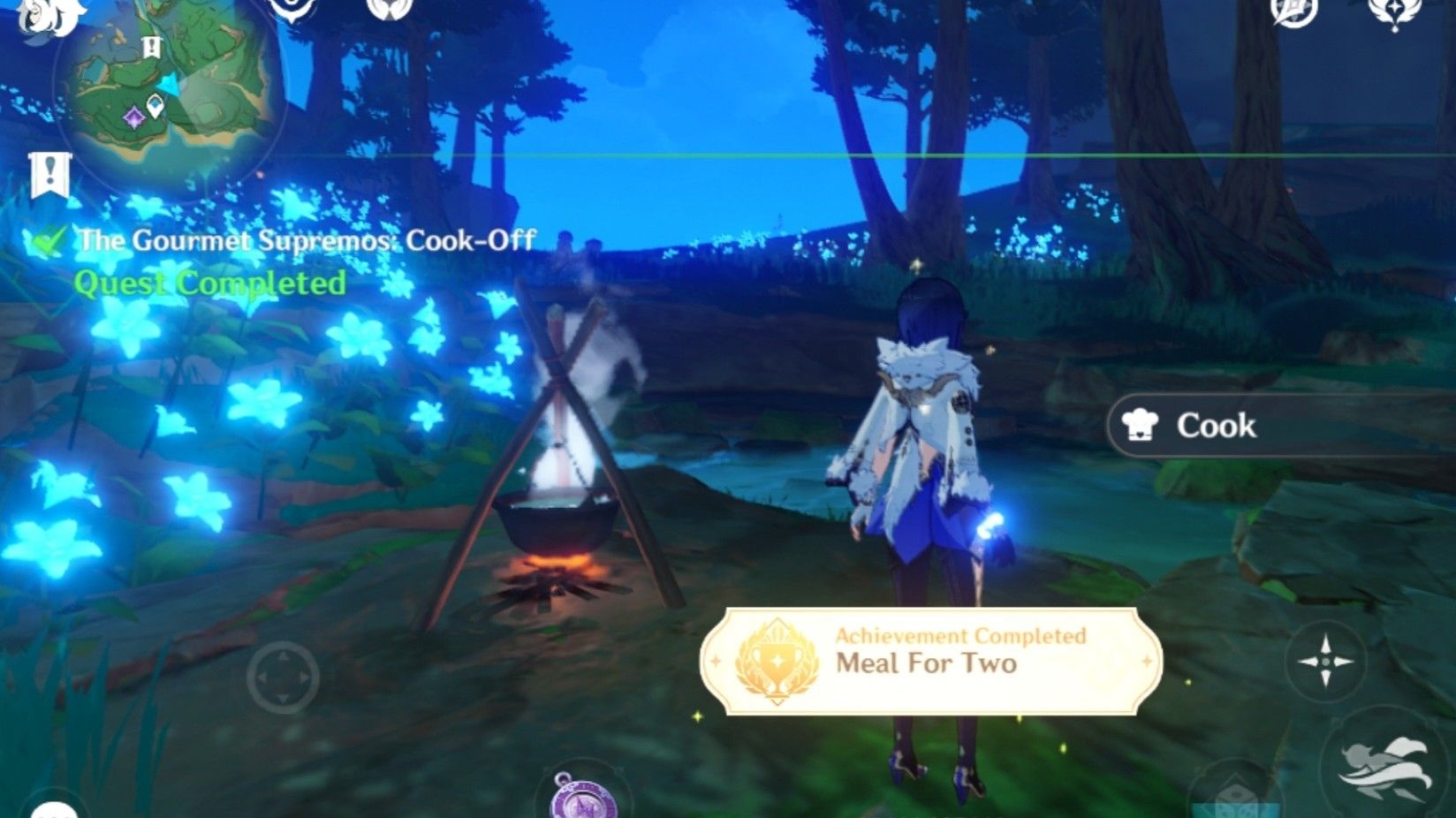 Finally! "Meal for Two" Achievement. Genshin Impact | HoYoLAB