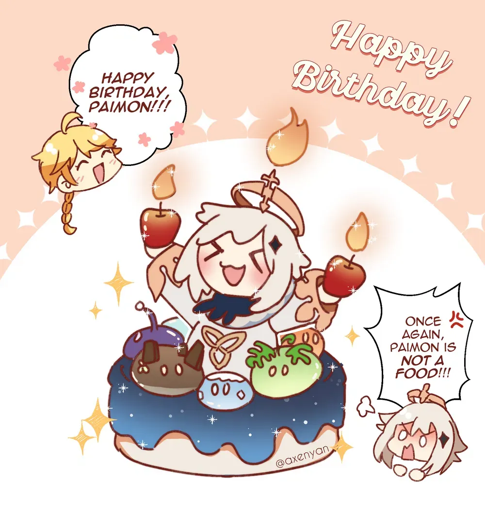 HAPPY BIRTHDAY PAIMON Genshin Impact | HoYoLAB