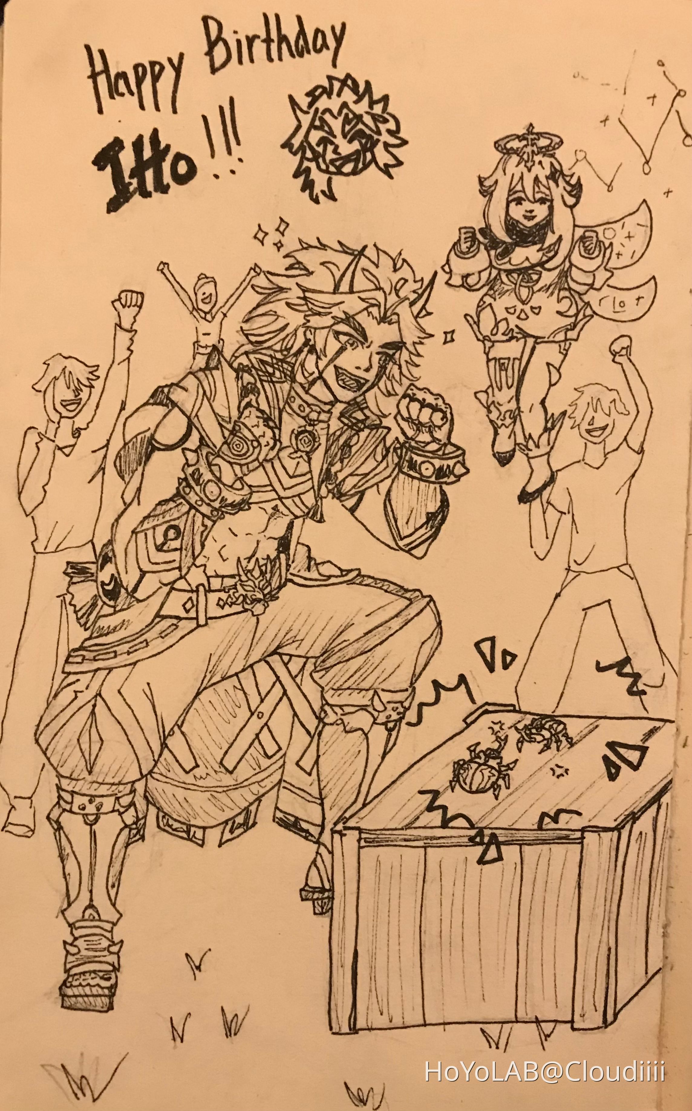 here comes… THE ONE AND ONIII (+bonus paimon) Genshin Impact | HoYoLAB