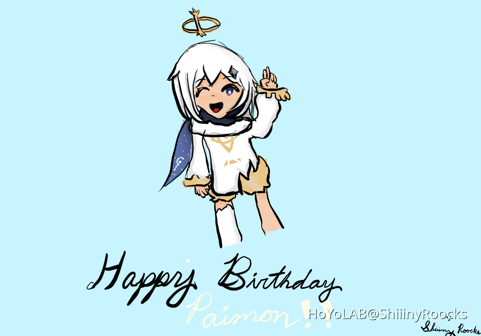 Happy Birthday Paimon! Genshin Impact | HoYoLAB