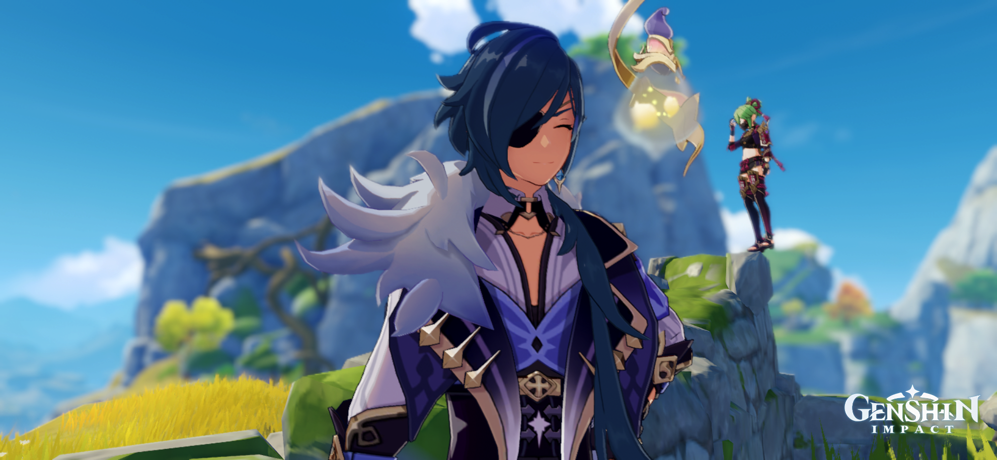 Kaeya smiling:) Genshin Impact | HoYoLAB