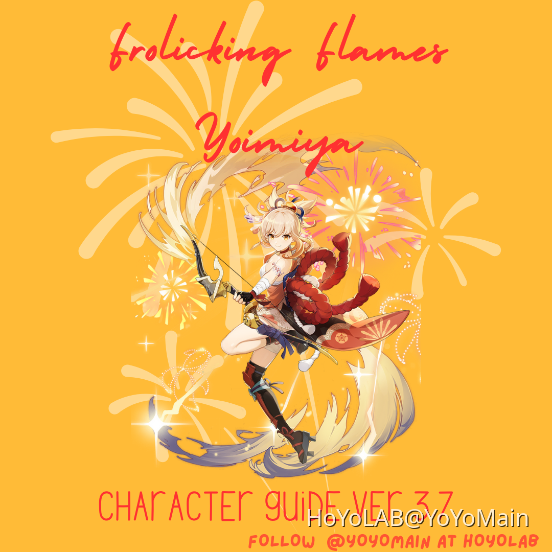 Yoimiya build guide Ver 3.7! Genshin Impact | HoYoLAB