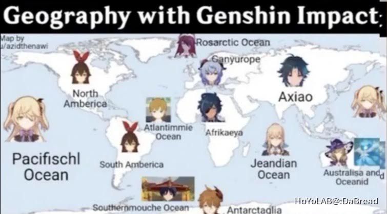 Geography with Genshin Impact Genshin Impact | HoYoLAB