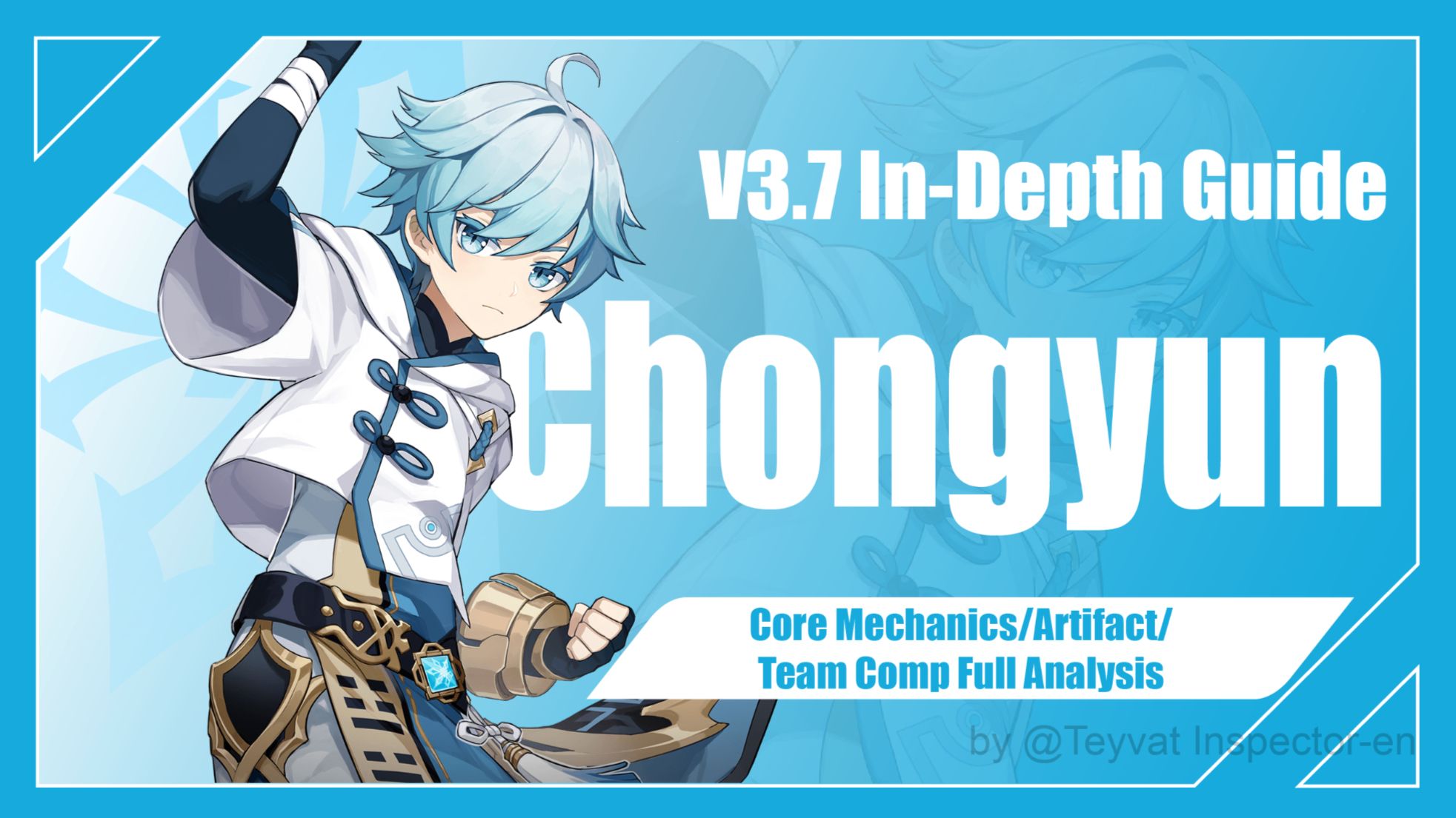 [V3.7] Underestimated True 4-Star God~ Chongyun Advanced Guide ...