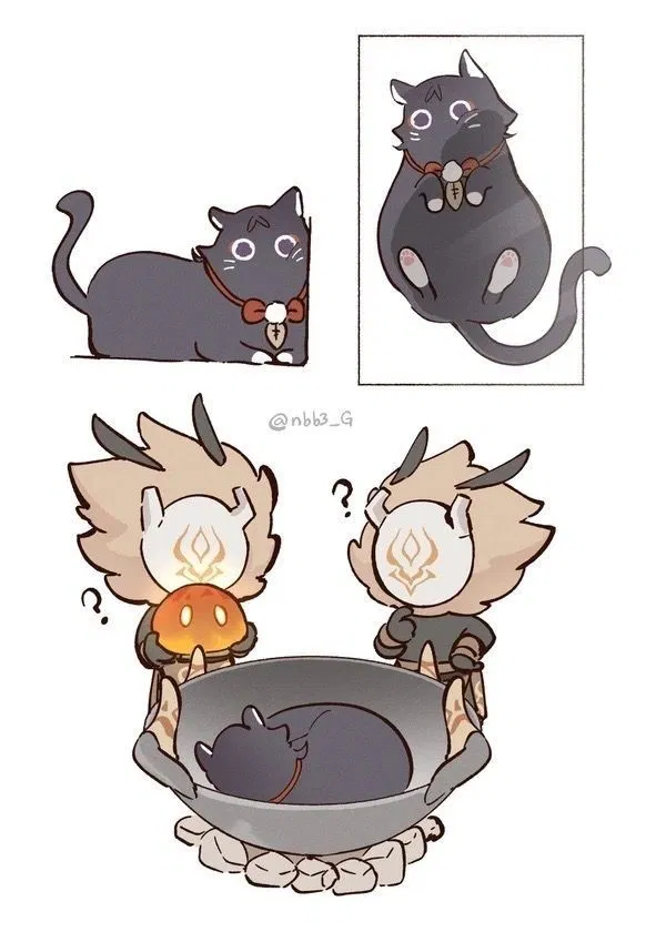 KABUKIMEOWMEOW SCARAMEOW KUNIMEOW Genshin Impact | HoYoLAB