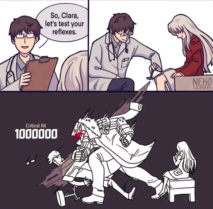 When Clara goes to other doctors for a visit 😂 Honkai: Star Rail | HoYoLAB