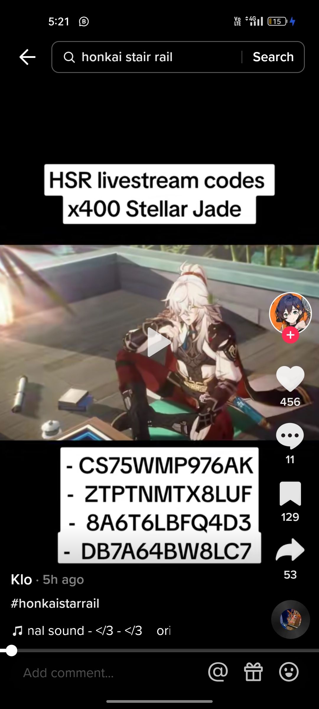 code Honkai: Star Rail | HoYoLAB