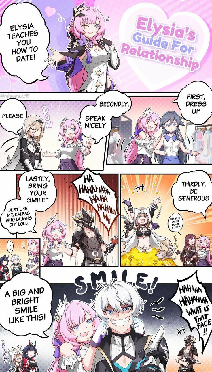 Elysia's guide for relationship! Honkai Impact 3rd | HoYoLAB
