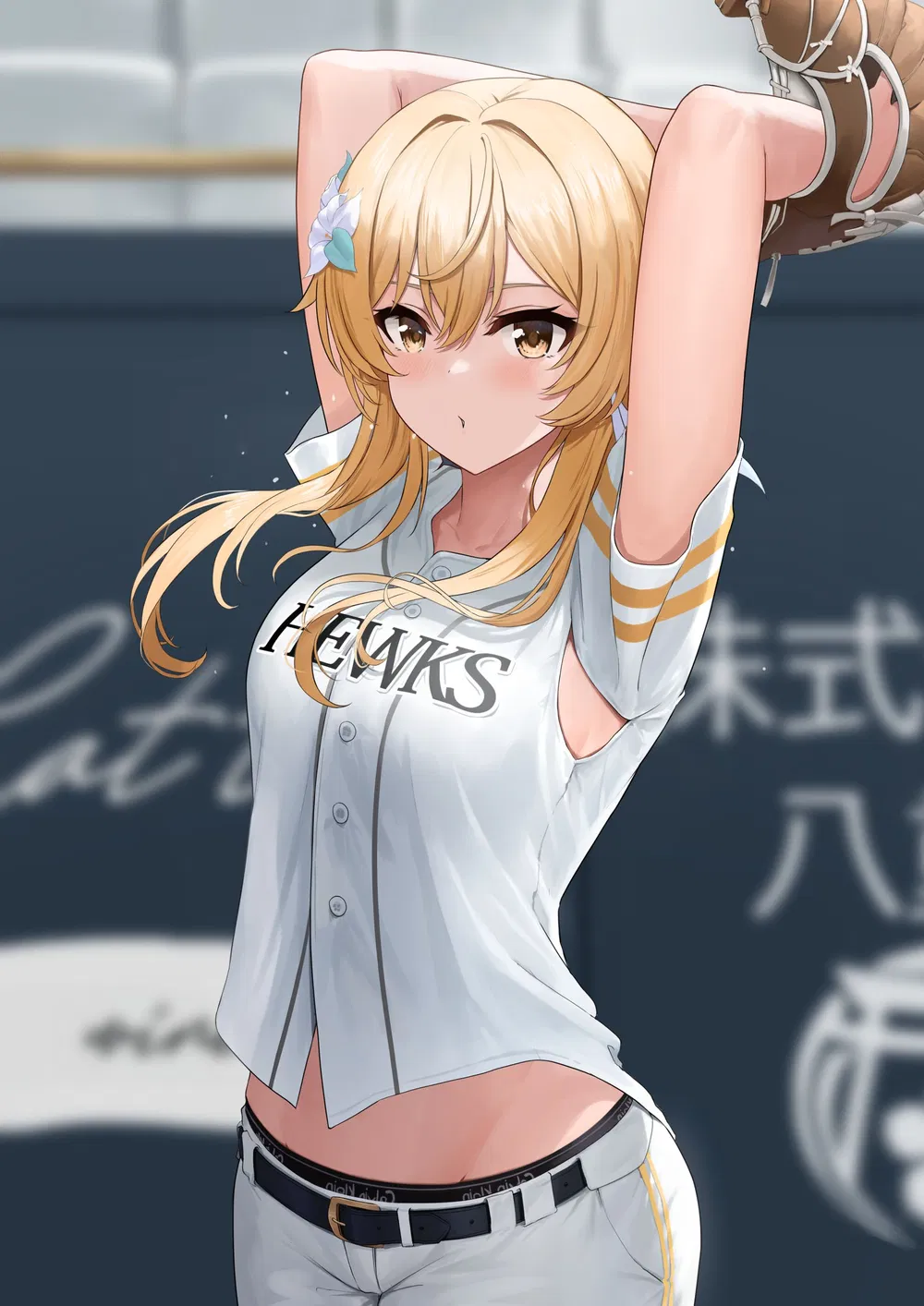 "Die Genshin-Impact-Girls zeigen sich in Sport- u. Cheerleader Outfits ...