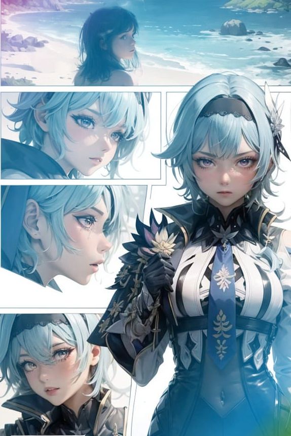 Doing Comic style💙😎 Honkai Impact 3rd | HoYoLAB