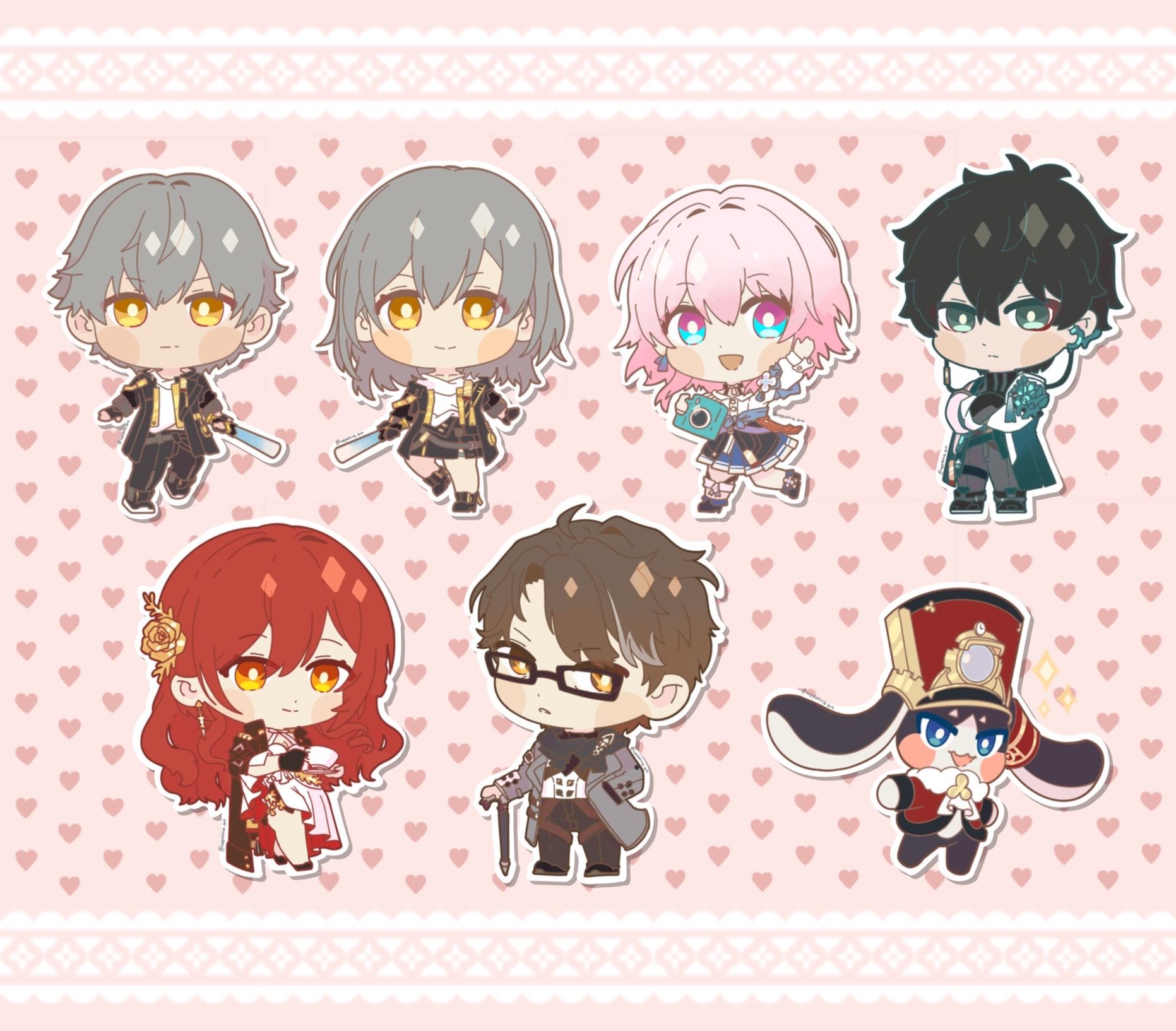 Astral Express Crew Holographic Stickers Available NOW on my Etsy ...