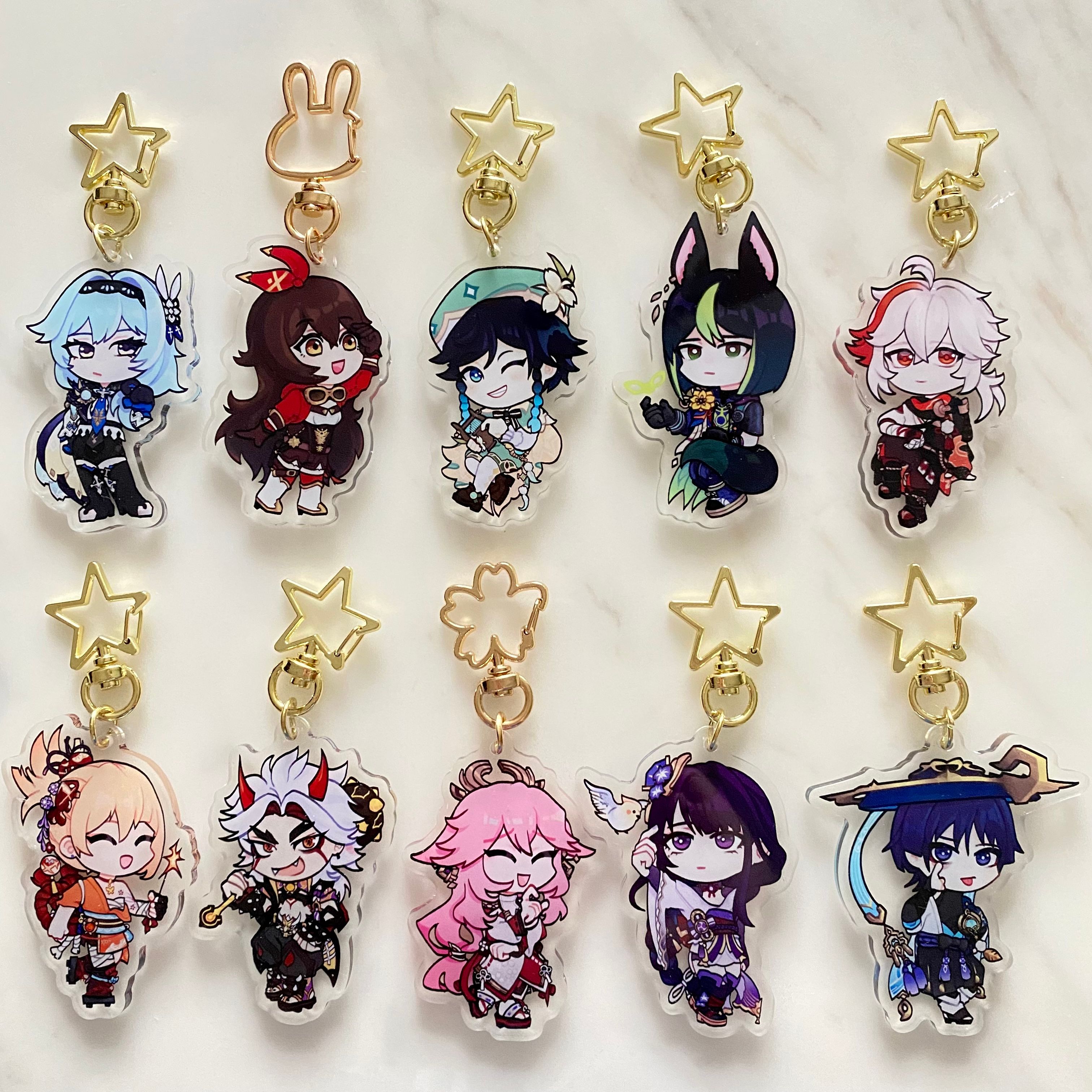 I made these keychains! Genshin Impact | HoYoLAB
