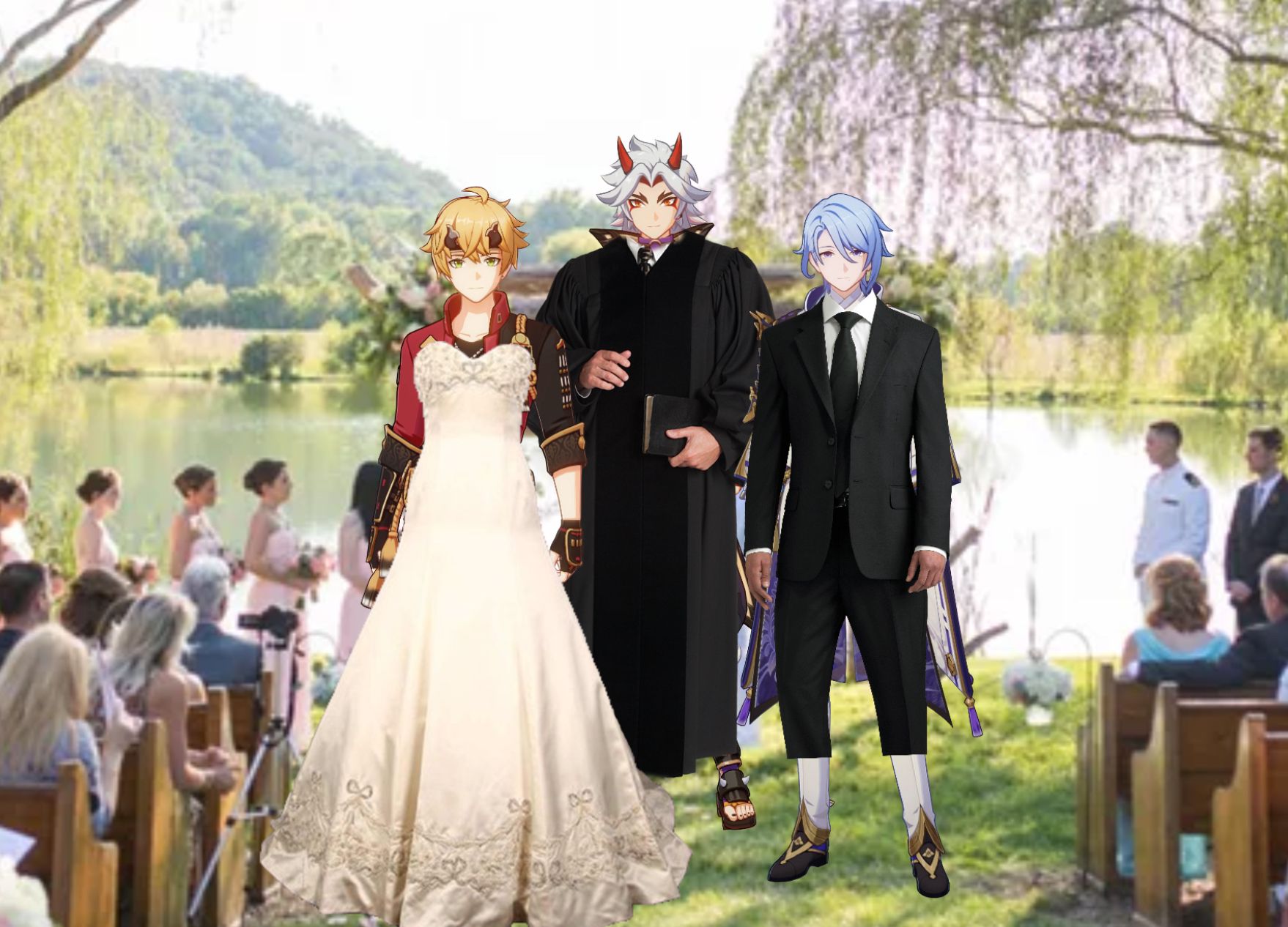 A beautiful wedding Genshin Impact | HoYoLAB