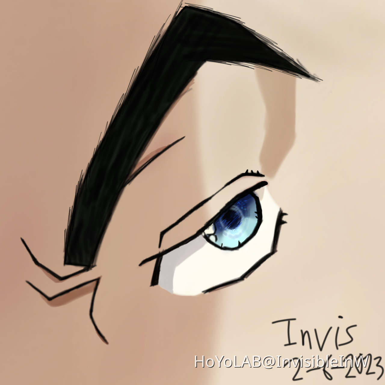 Josuke Higashikata eye (Jojo's Bizarre Adventure fanart) | HoYoLAB