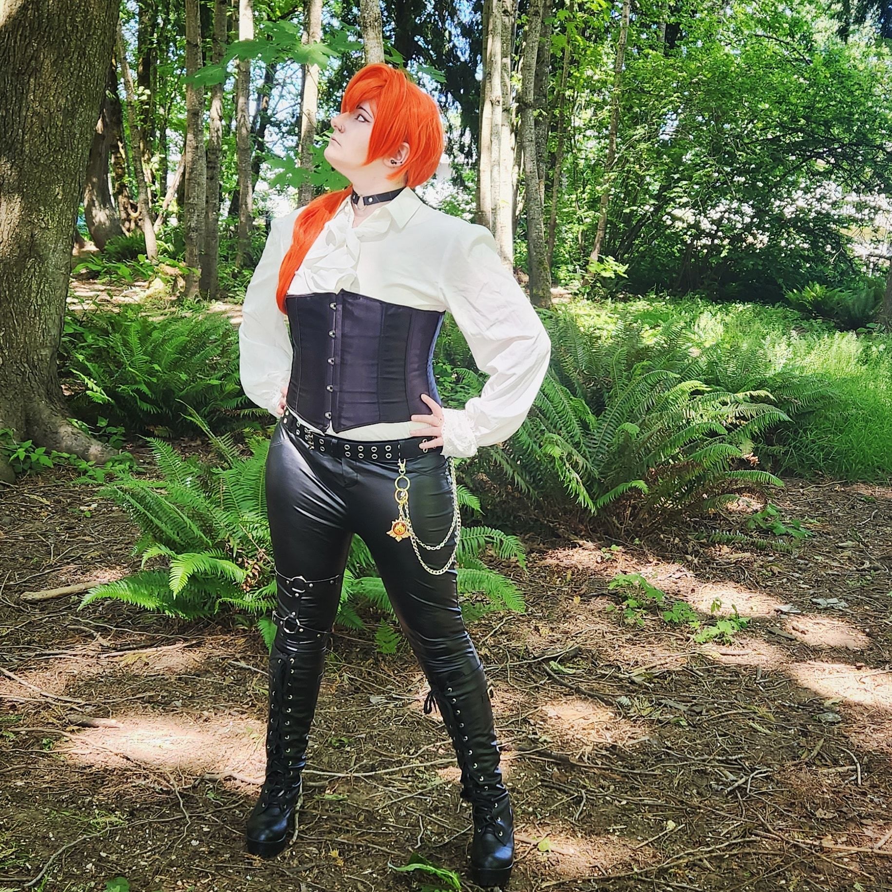 Diluc cosplay photo shoot Genshin Impact | HoYoLAB