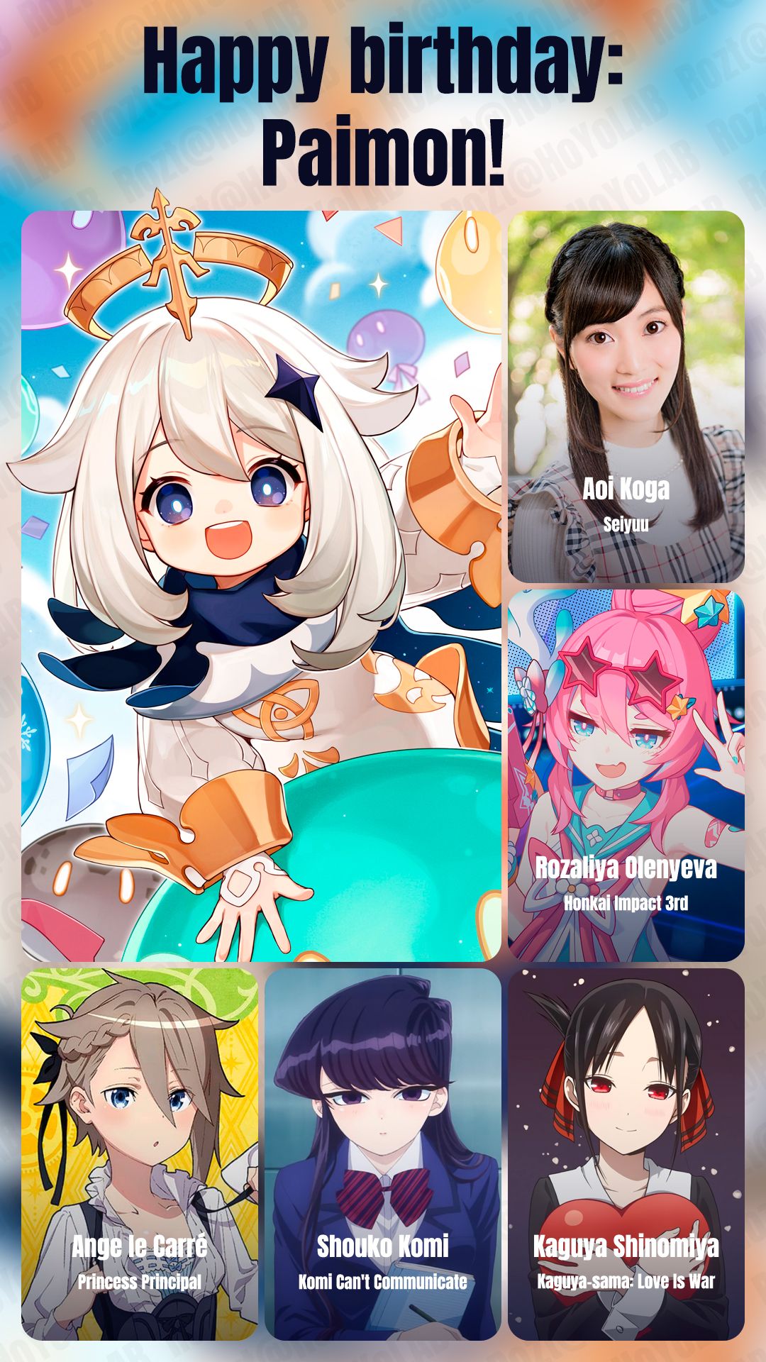 Happy late birthday Paimon! / ¡Feliz cumpleaños atrasado Paimon! Genshin Impact | HoYoLAB