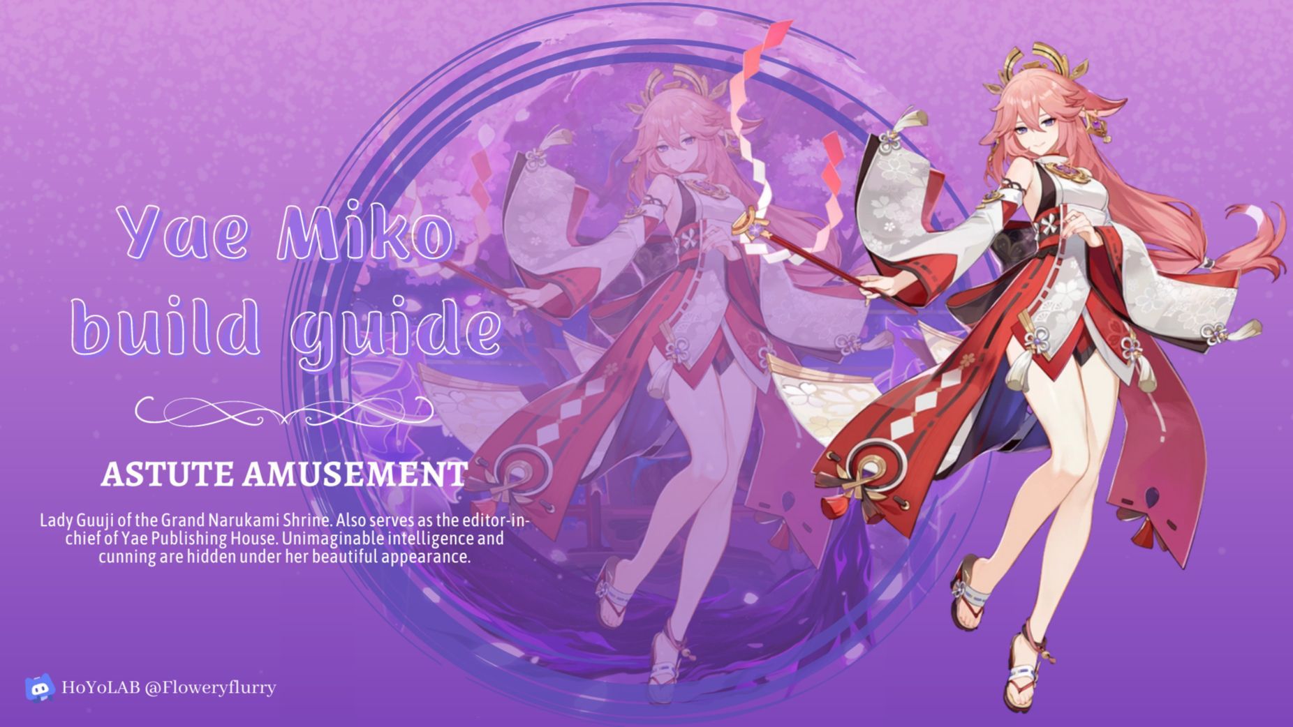 [Version 3.7] Yae Miko build guide Genshin Impact | HoYoLAB