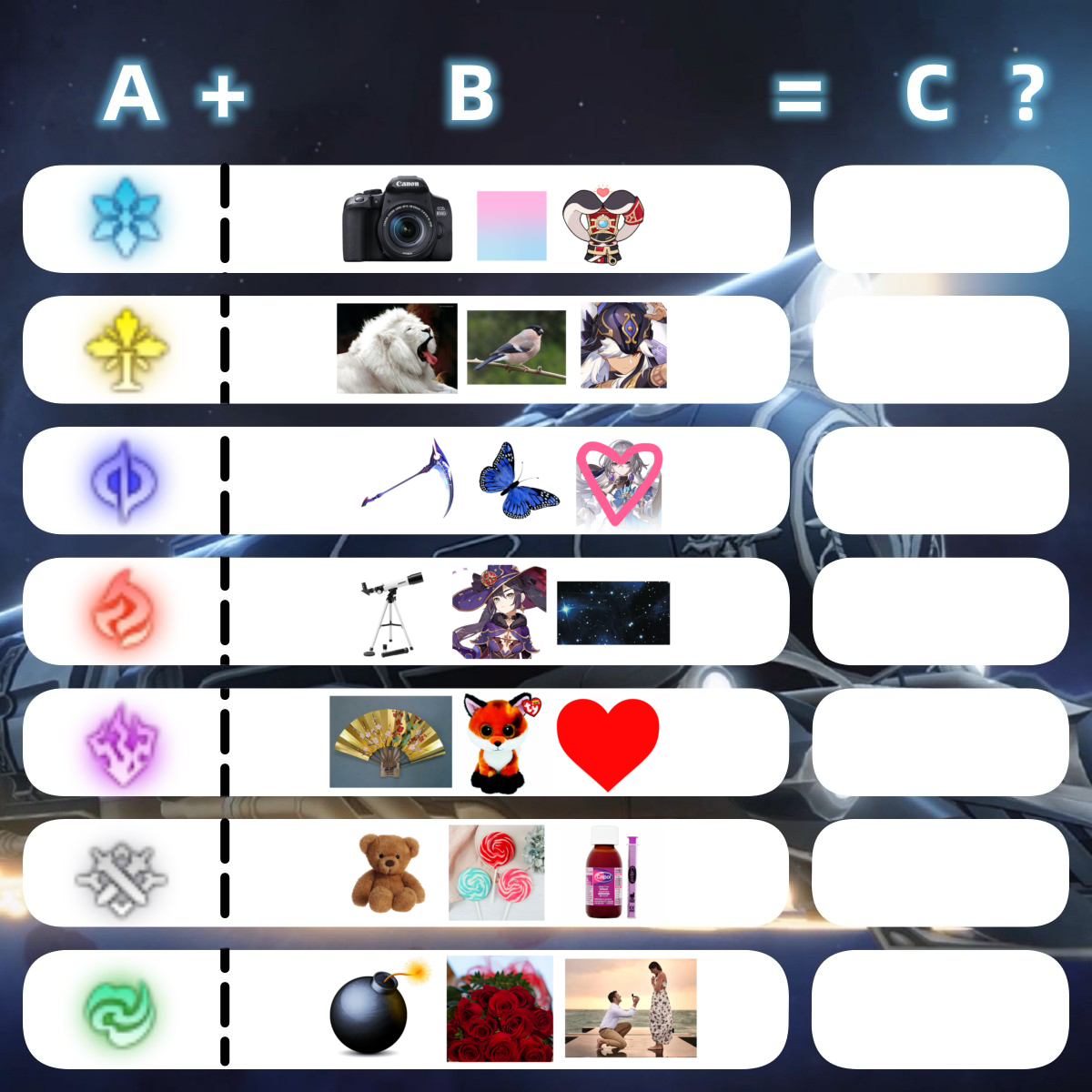 Some Hsr riddle thingies :) Honkai: Star Rail | HoYoLAB