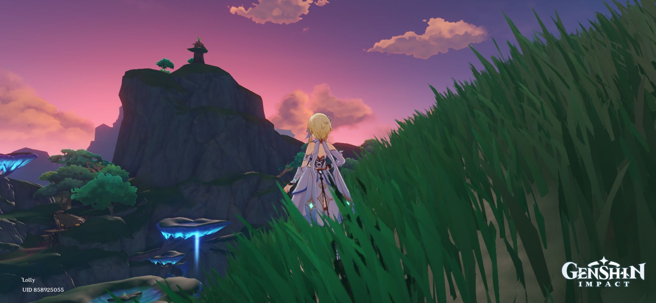 sunset in Genshin impact is literally the most gorgeous thing you could ...