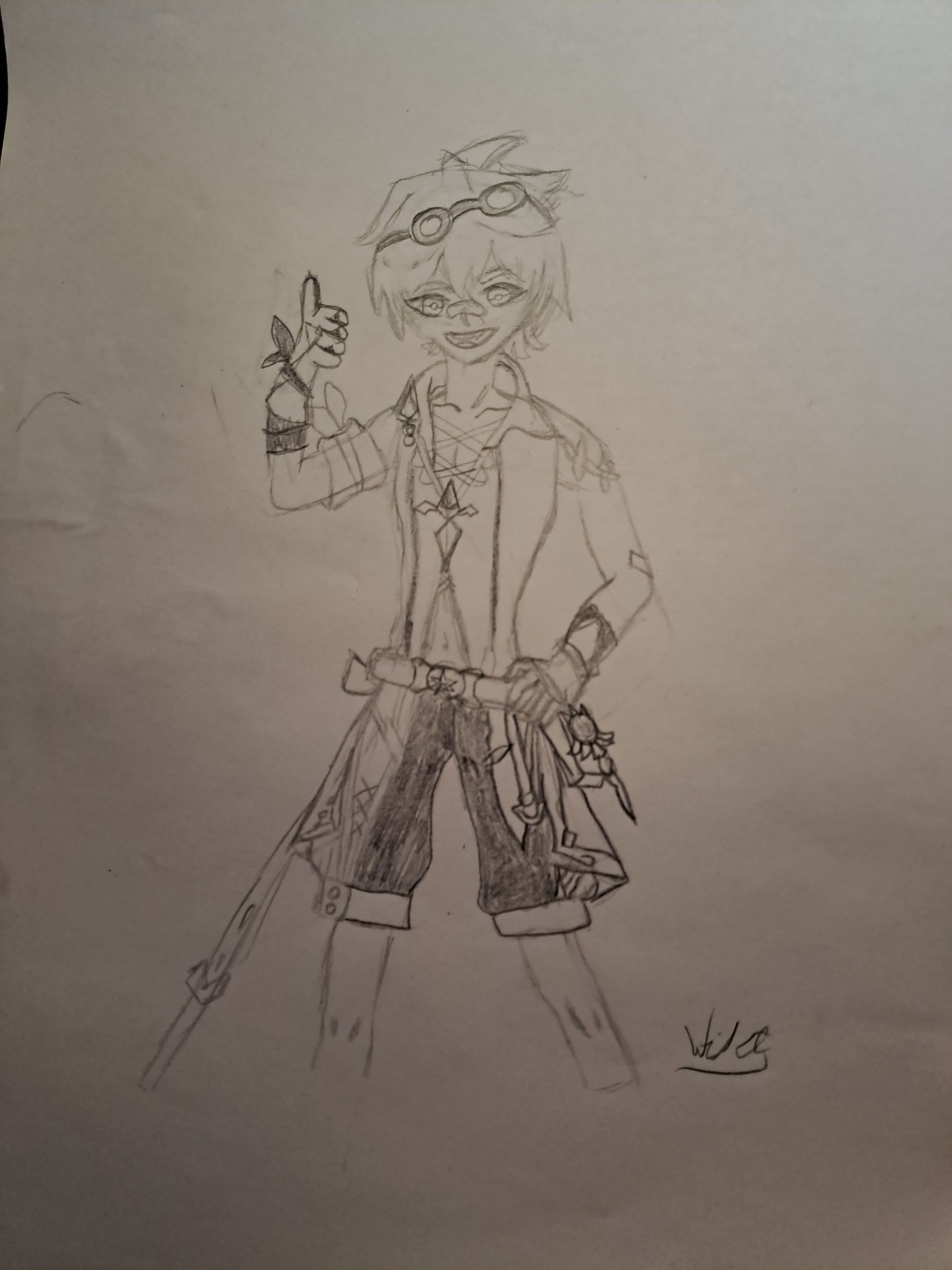 I draw Bennett Genshin Impact | HoYoLAB