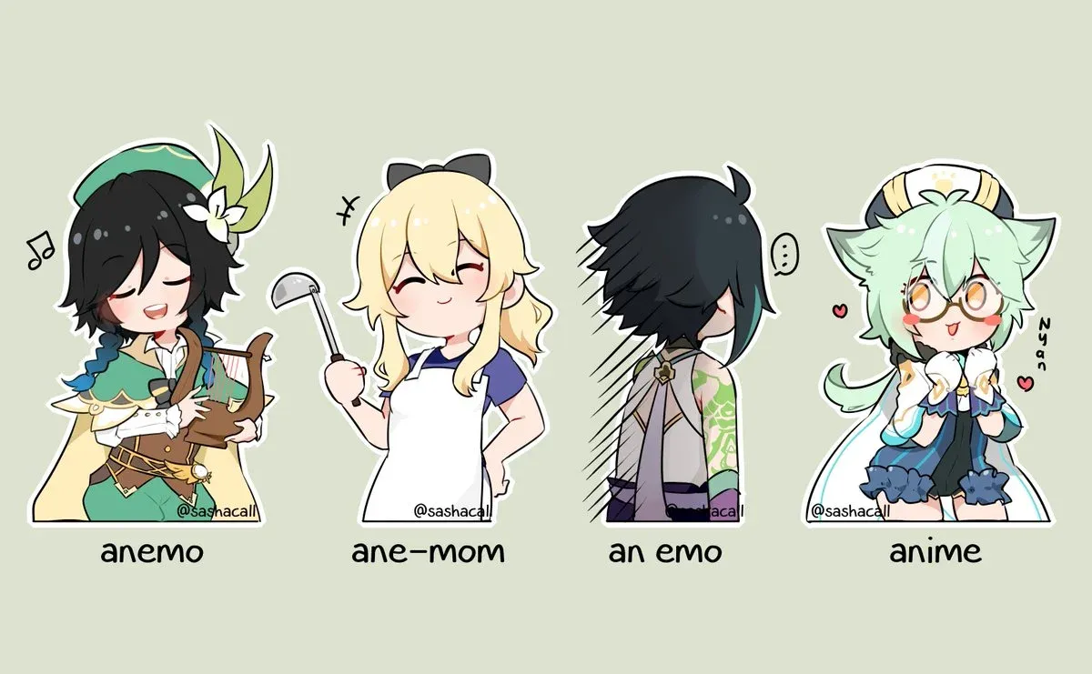 Anemo boys meme and fanart Genshin Impact | HoYoLAB