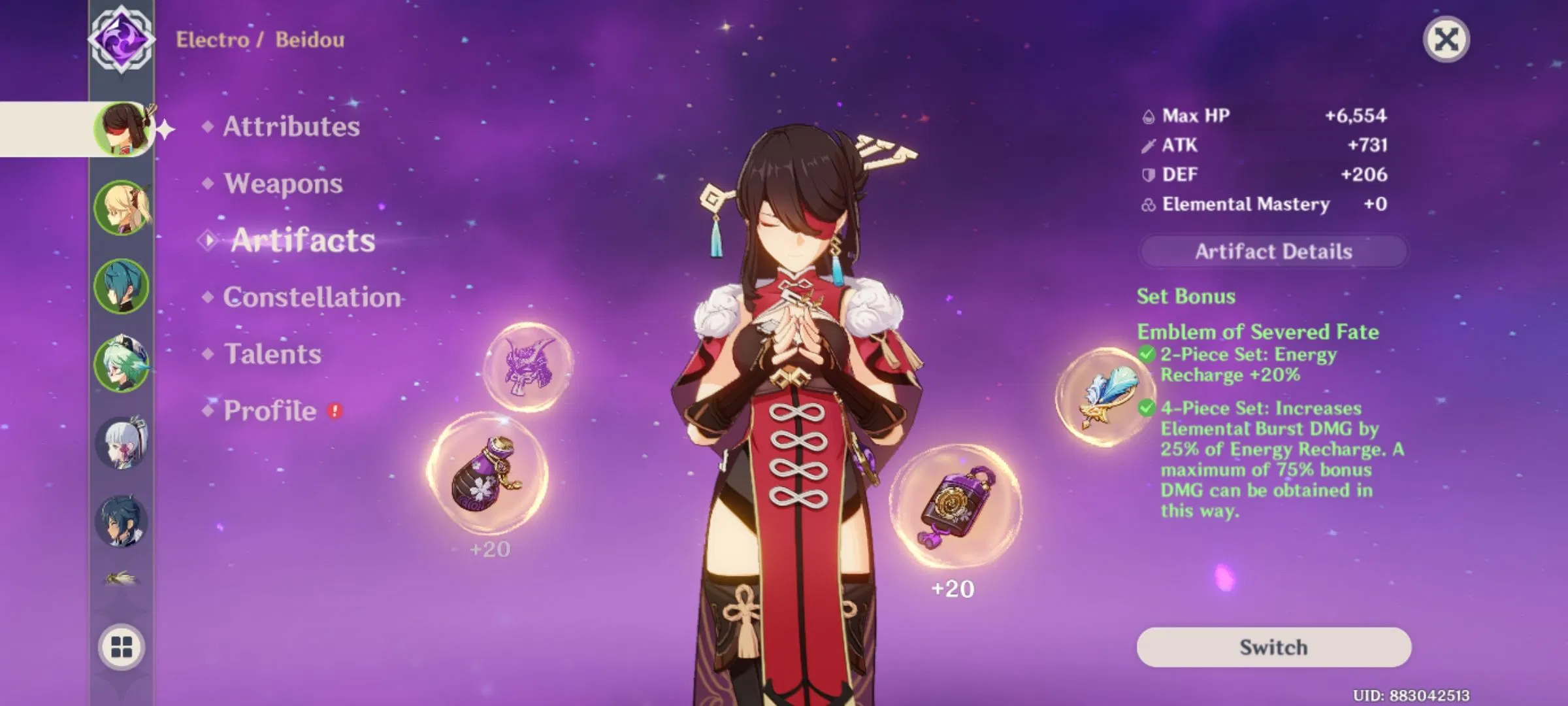 Beidou build Genshin Impact | HoYoLAB