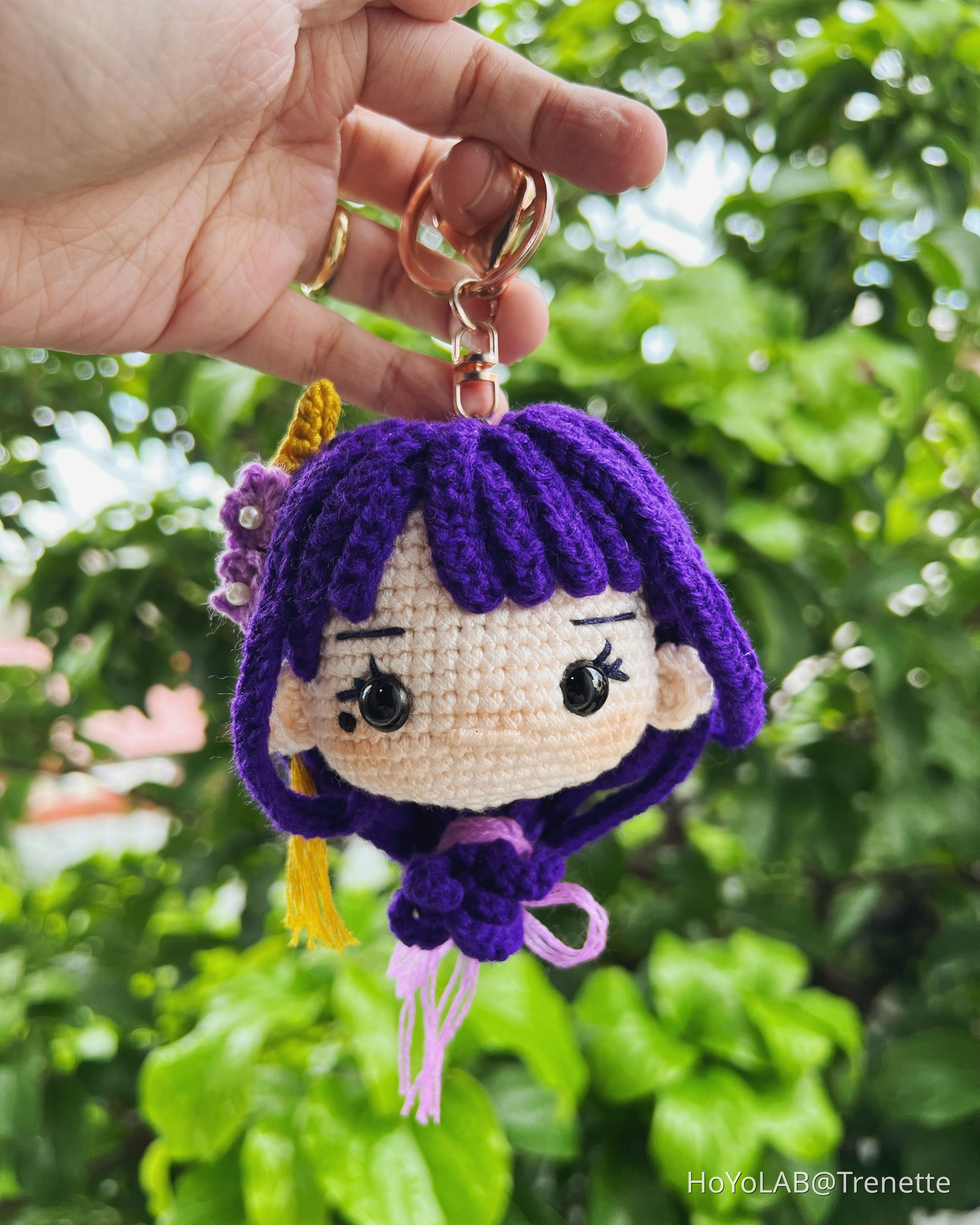 Raiden Shogun Keychain Genshin Impact | HoYoLAB