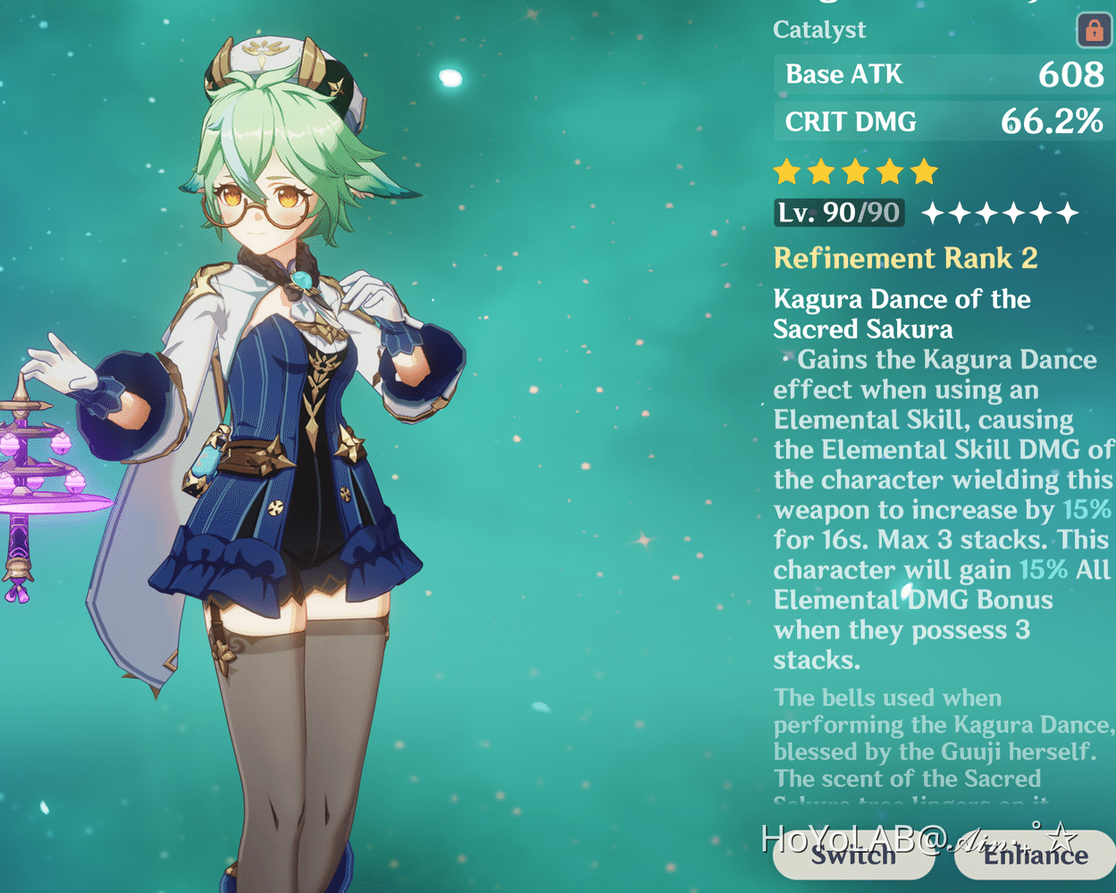 My Main-Dps Sucrose build (ꈍᴗꈍ) ₊˚⊹♡ Genshin Impact | HoYoLAB