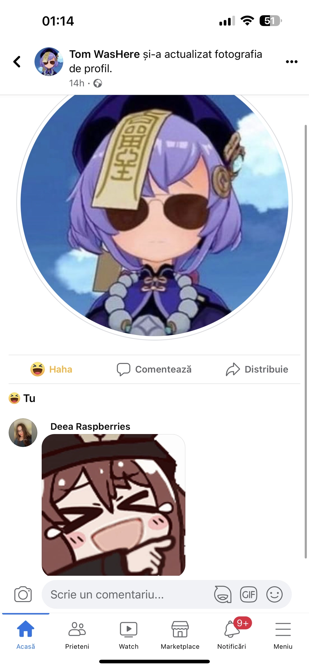 Qiqi changed her profile pic while Hu Tao beeing Hu Tao : Genshin Impact | HoYoLAB